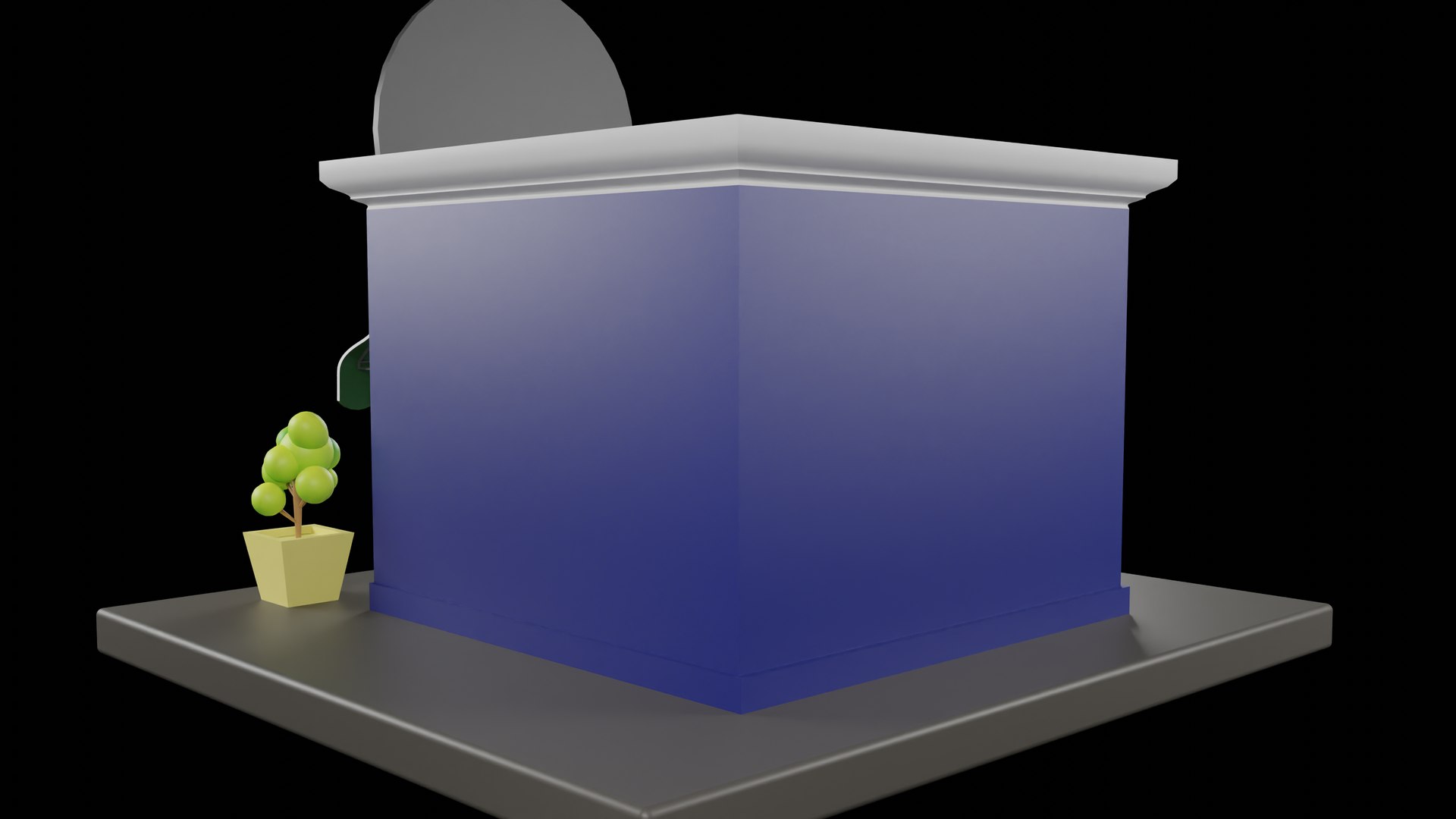 3D Low Poly Music Store - TurboSquid 1913488