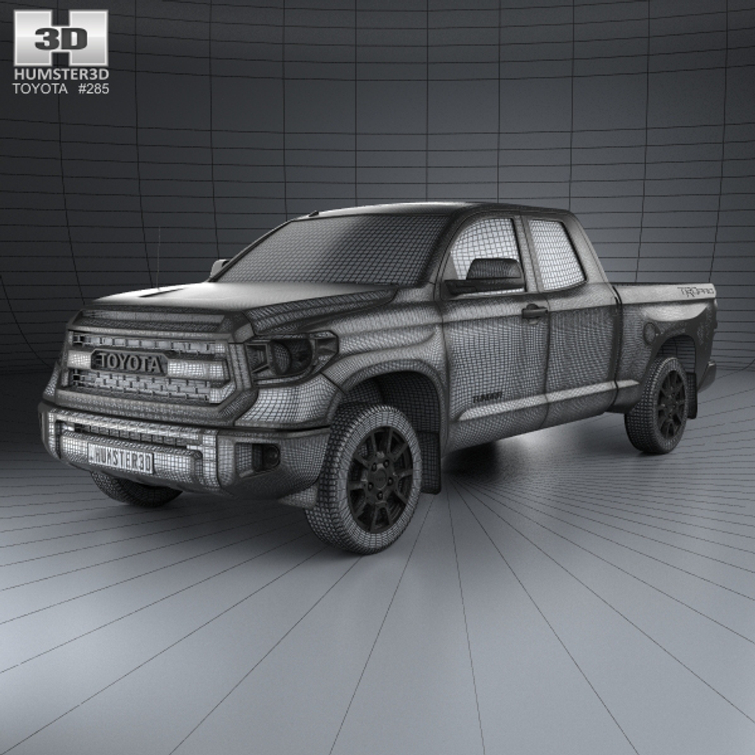 modelo 3d Toyota Tundra Double Cab TRD Pro 2014 - TurboSquid 1270961