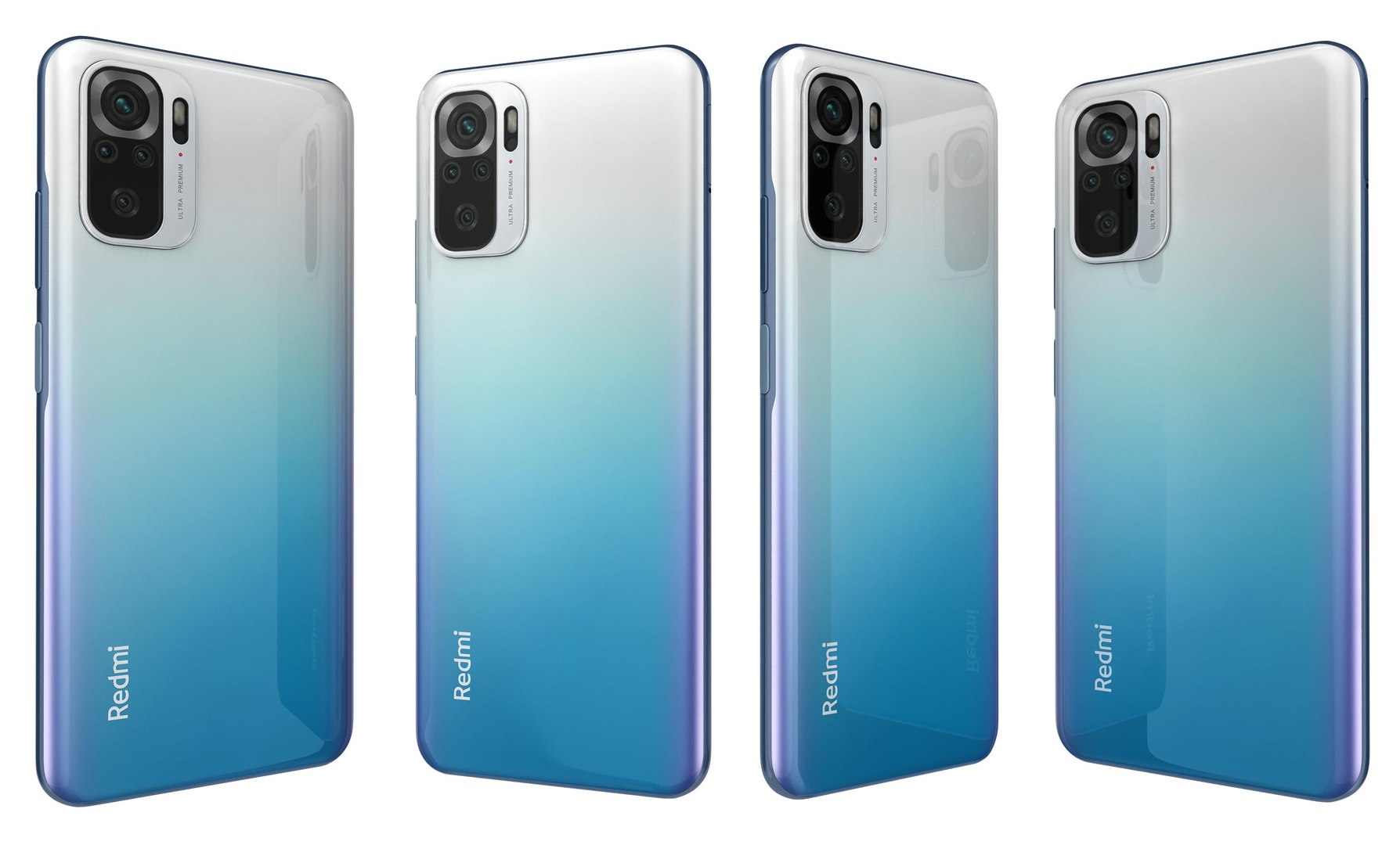 Xiaomi Redmi Note 10S All Colors 3D model - TurboSquid 1740004