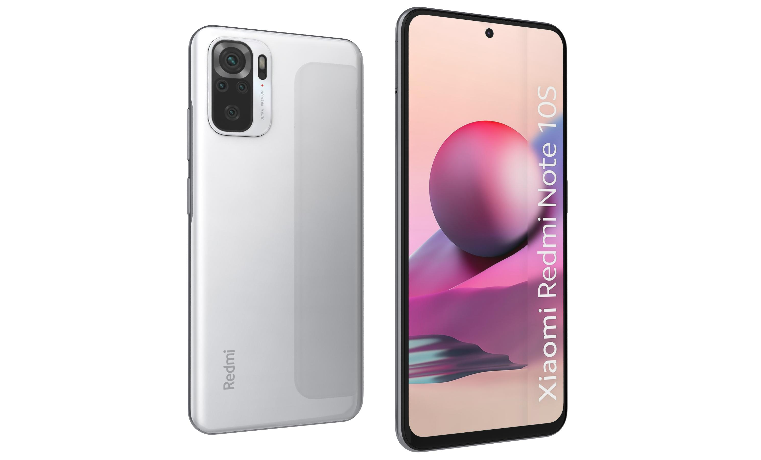 Xiaomi Redmi Note 10S All Colors 3D model - TurboSquid 1740004