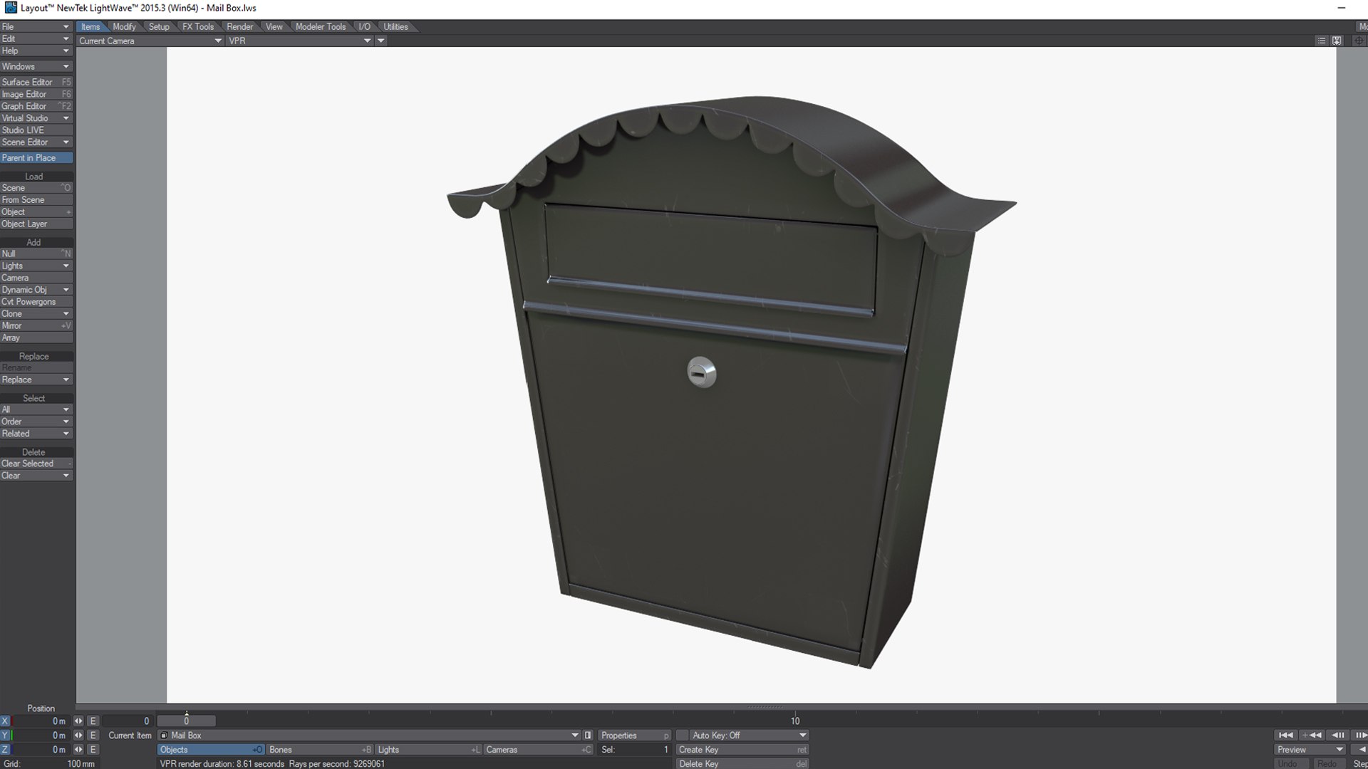 3D Mail Box - TurboSquid 2121016