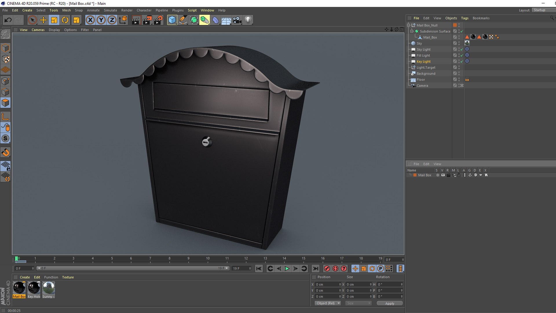 3D Mail Box - TurboSquid 2121016