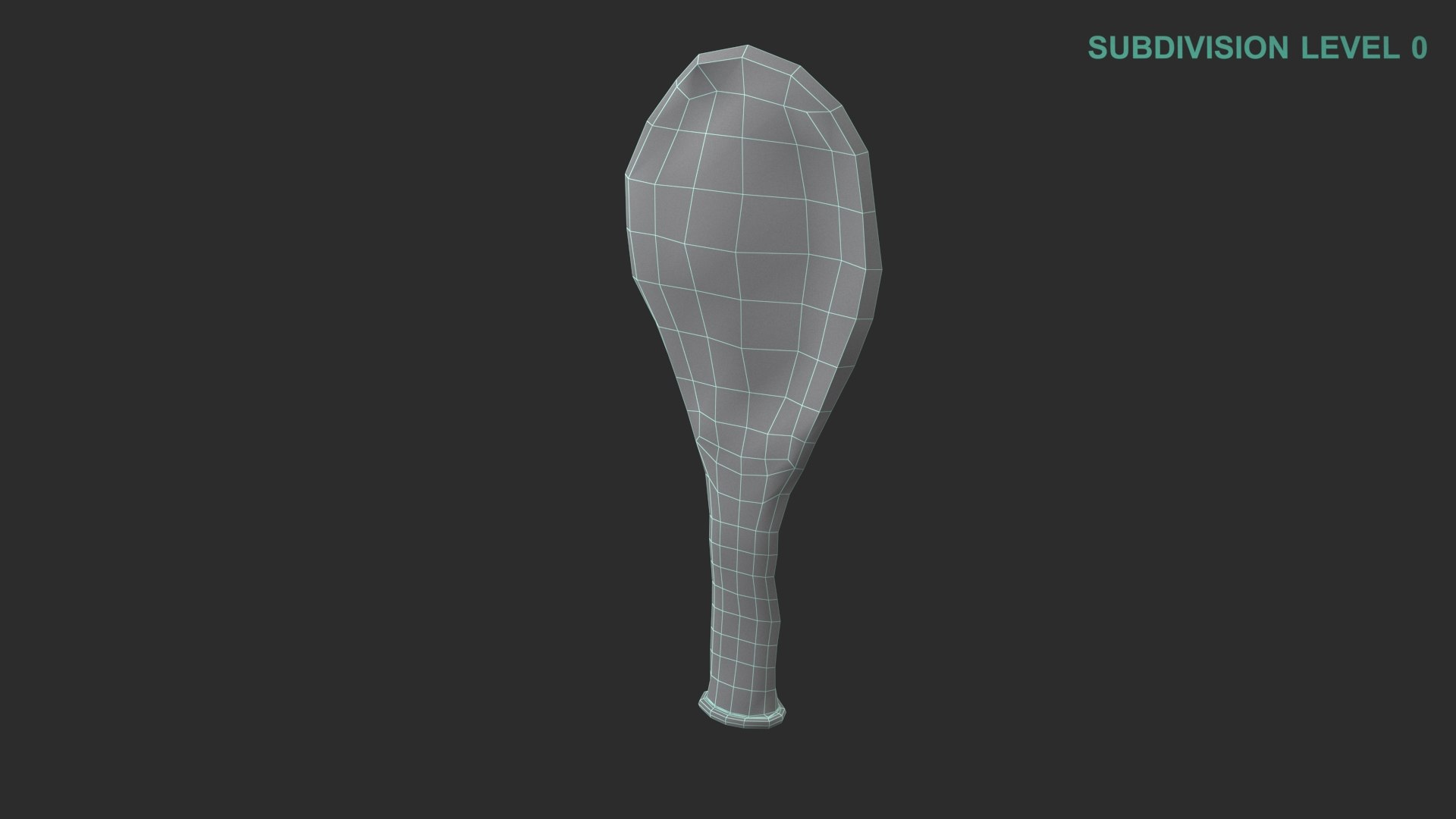 Flat Balloon Model - TurboSquid 1990502
