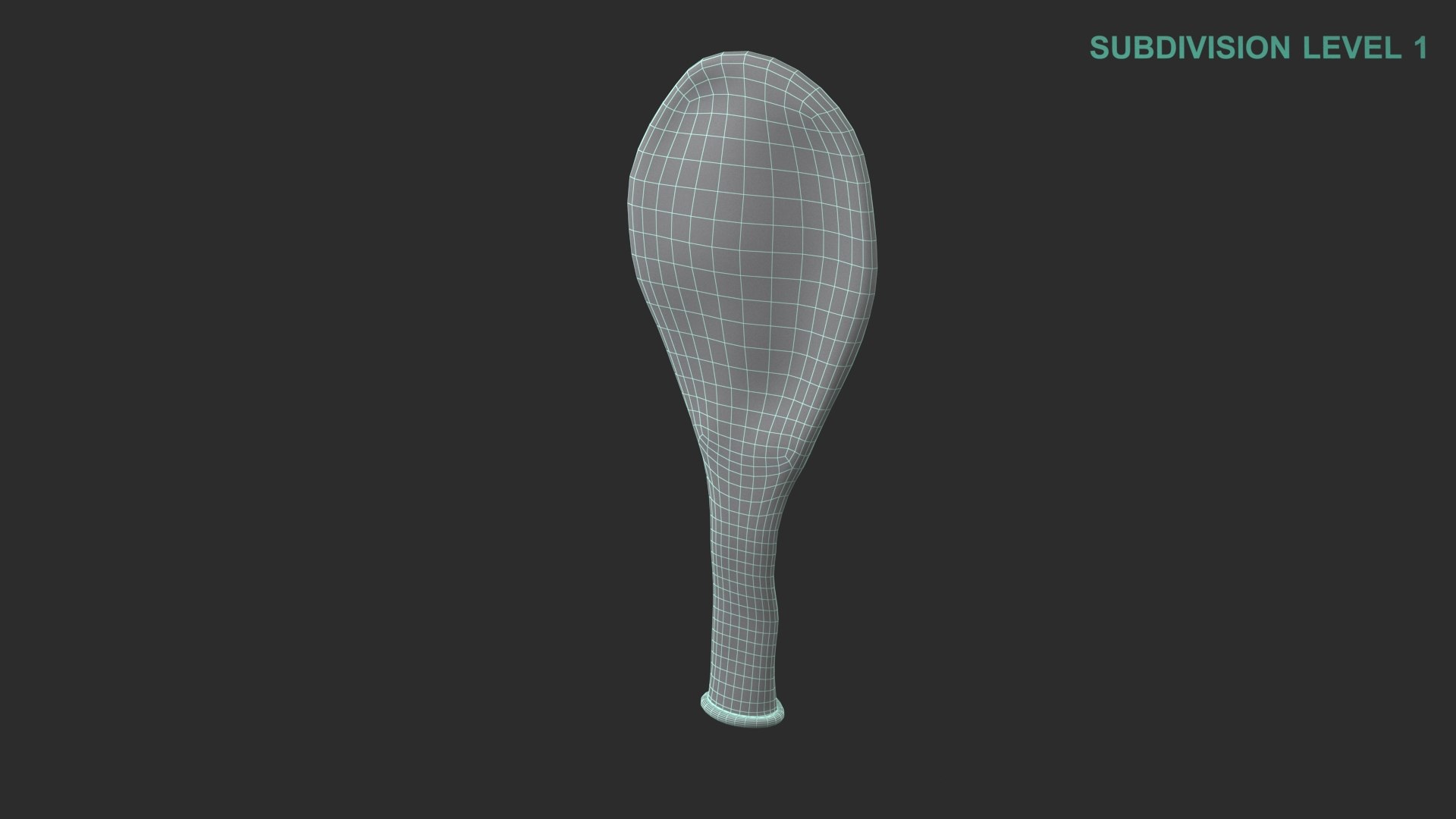 Flat Balloon Model - TurboSquid 1990502