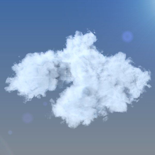 clouds grid 3d max