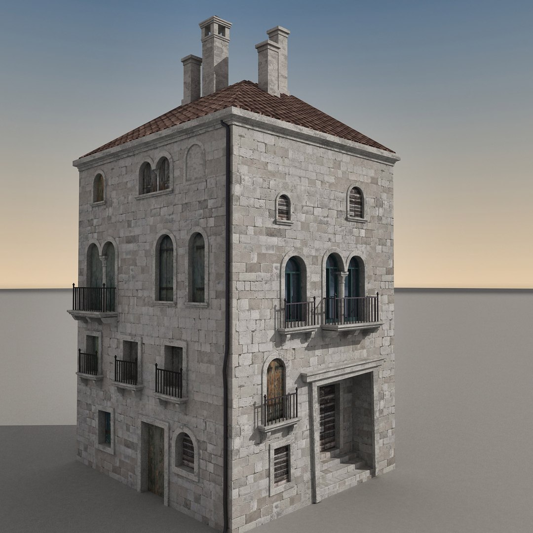 Building Italian 3d Model