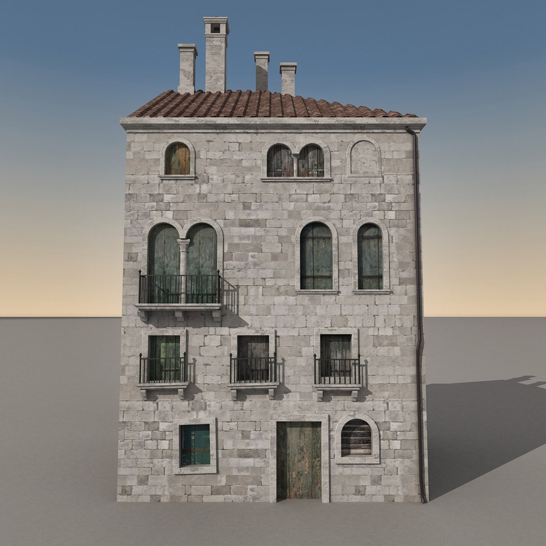 Building Italian 3d Model