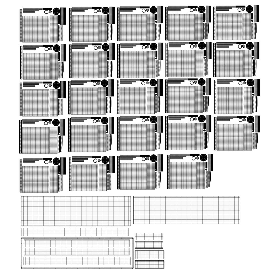 Acrylic Paint Color Set 3D Model - TurboSquid 1498434