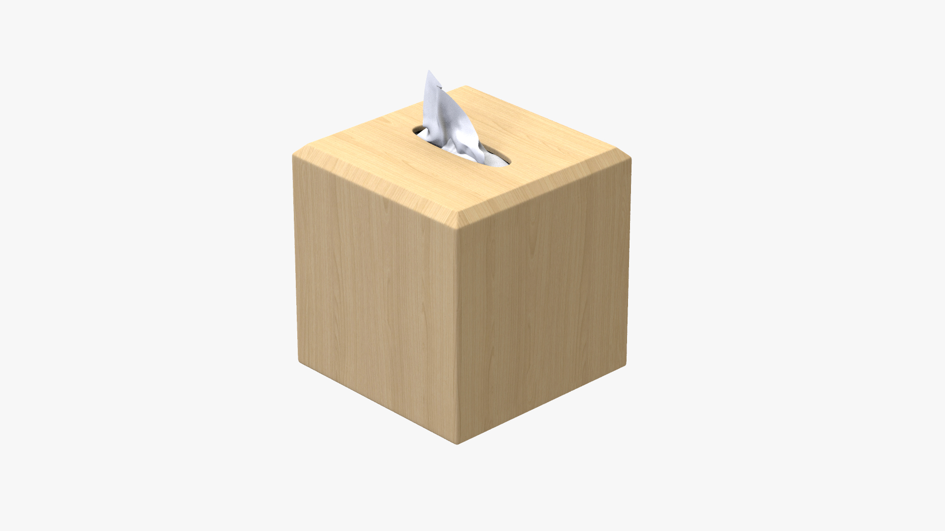 3D handkerchief box - TurboSquid 1166202