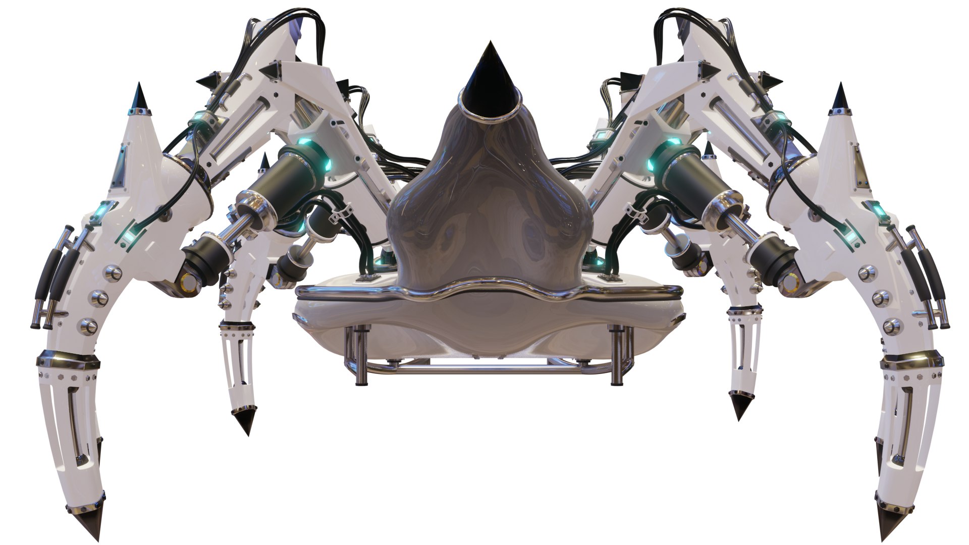 Spider Robot 3D - TurboSquid 1875020