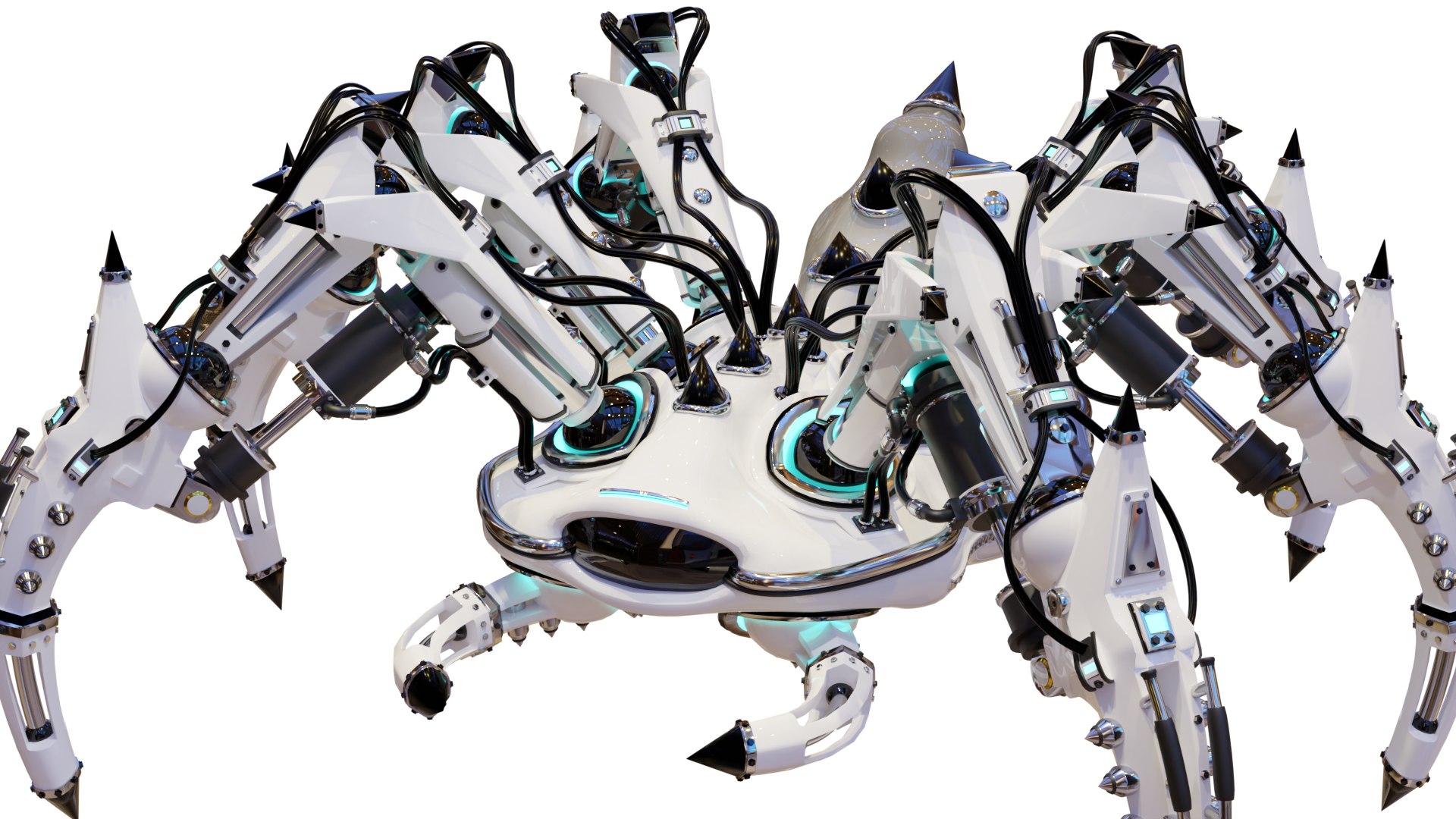 Spider Robot 3D - TurboSquid 1875020