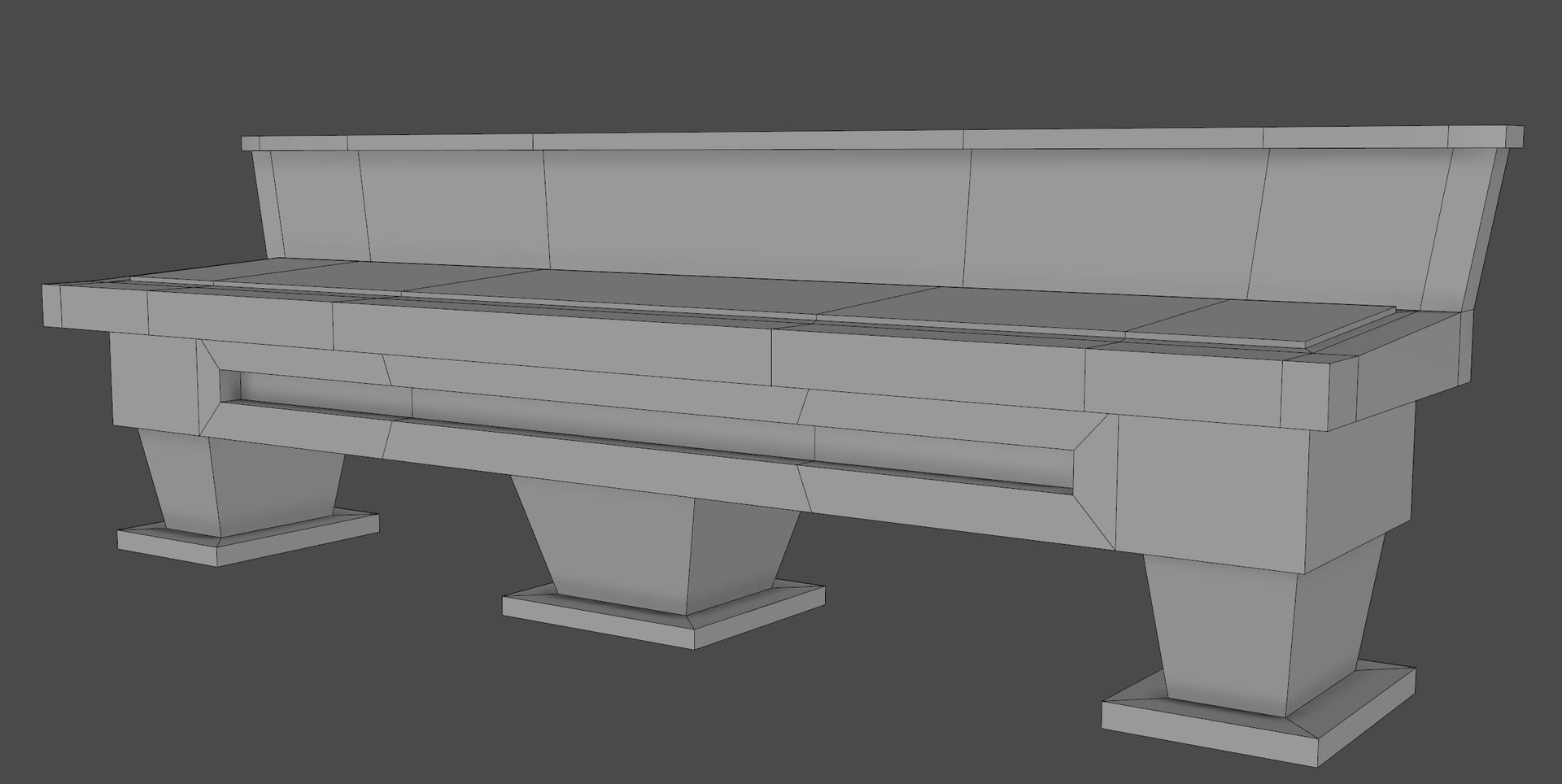 Free 3D Ancient Stone Bench - TurboSquid 2419523