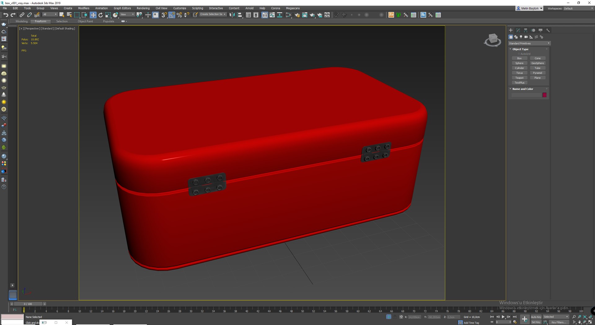 3d Box Model - TurboSquid 1726217