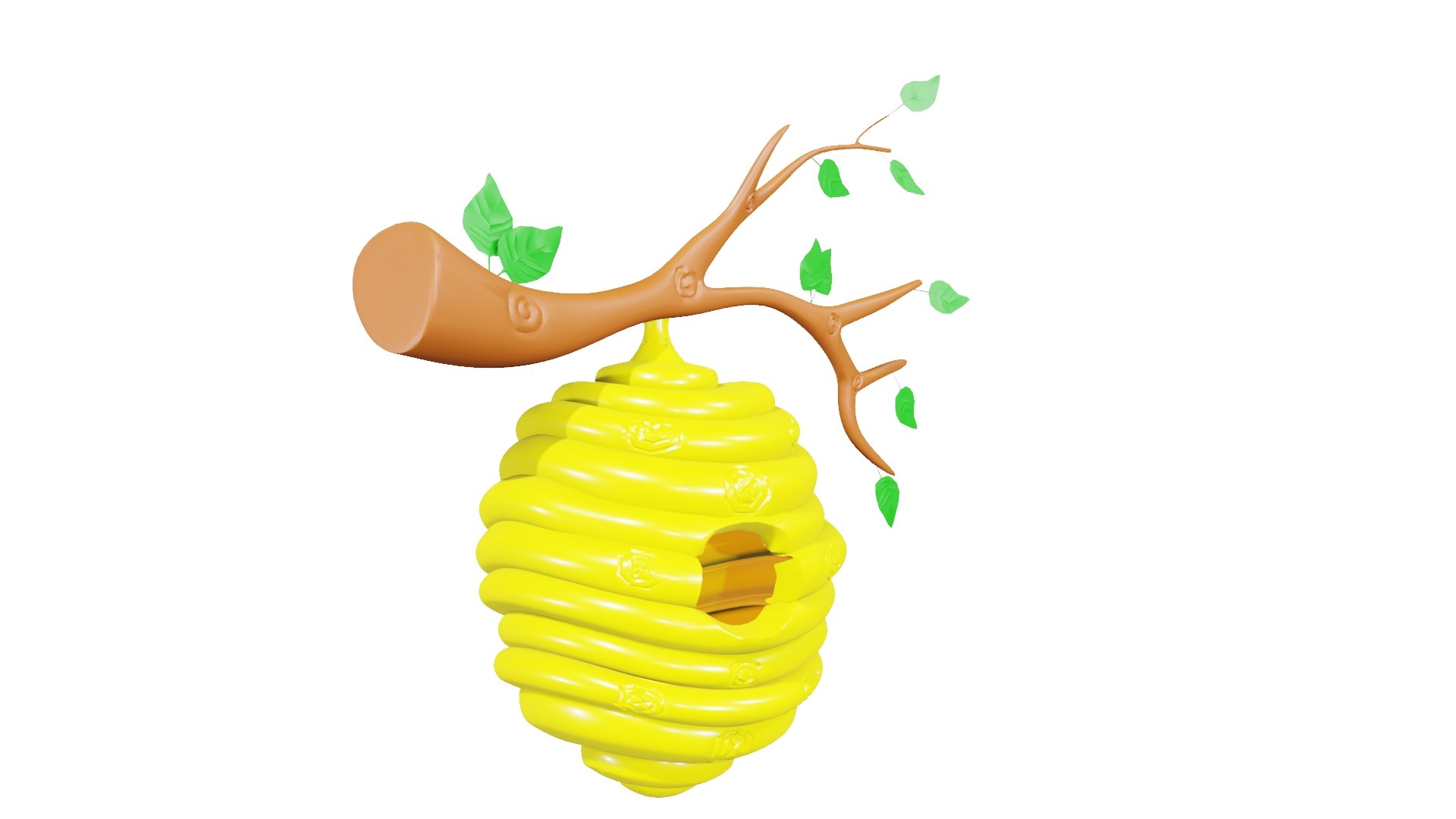 3D Bee Hive - TurboSquid 1825941