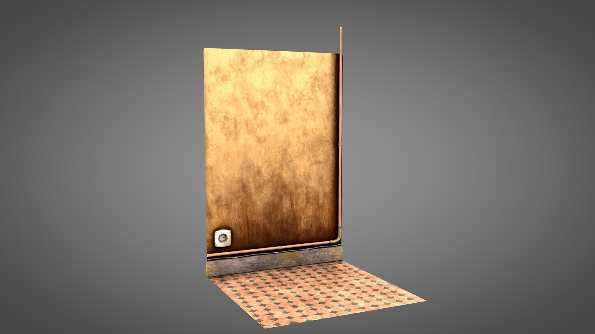 Old Worn Vintage Rusty Fridge 3D Model - TurboSquid 1727622