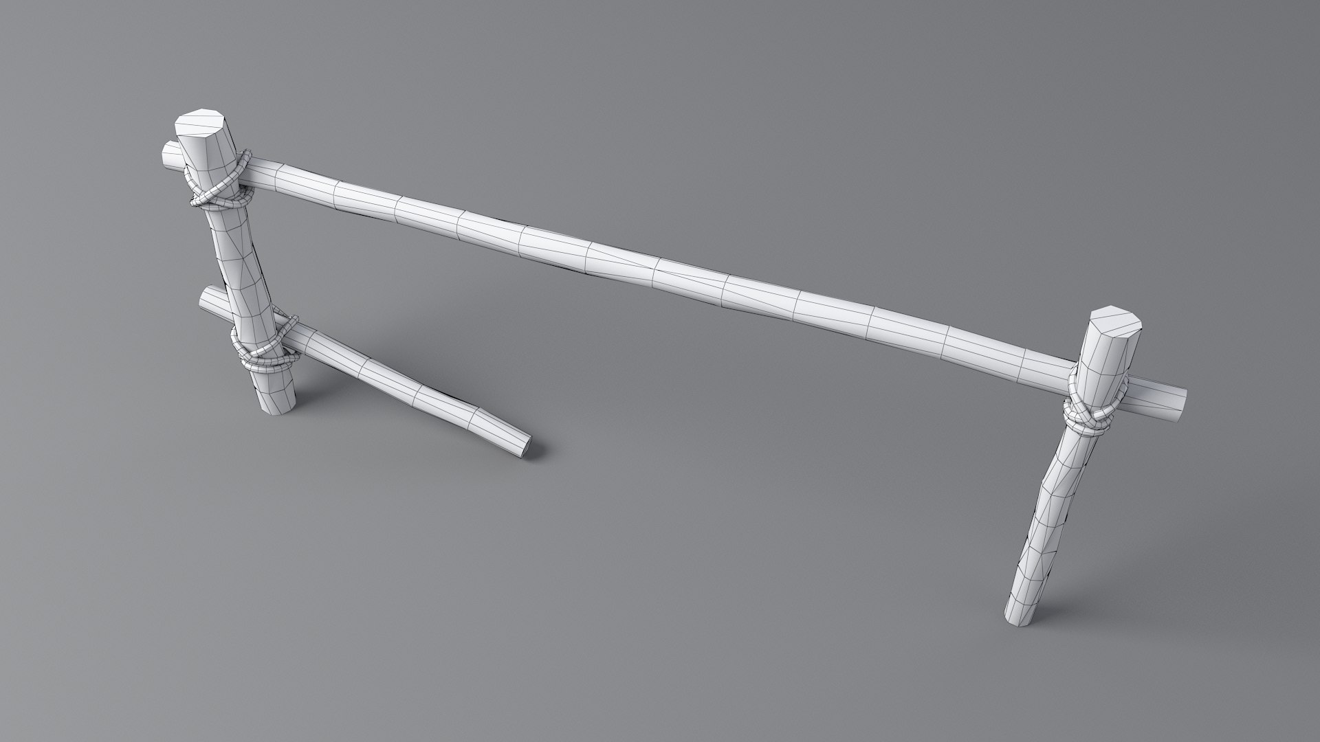 3D Cartoon Pillars 04 Model - TurboSquid 1942029