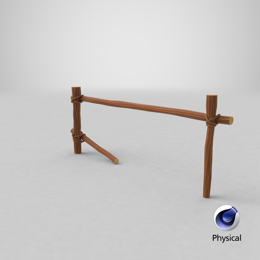 3D Cartoon Pillars 04 Model - TurboSquid 1942029