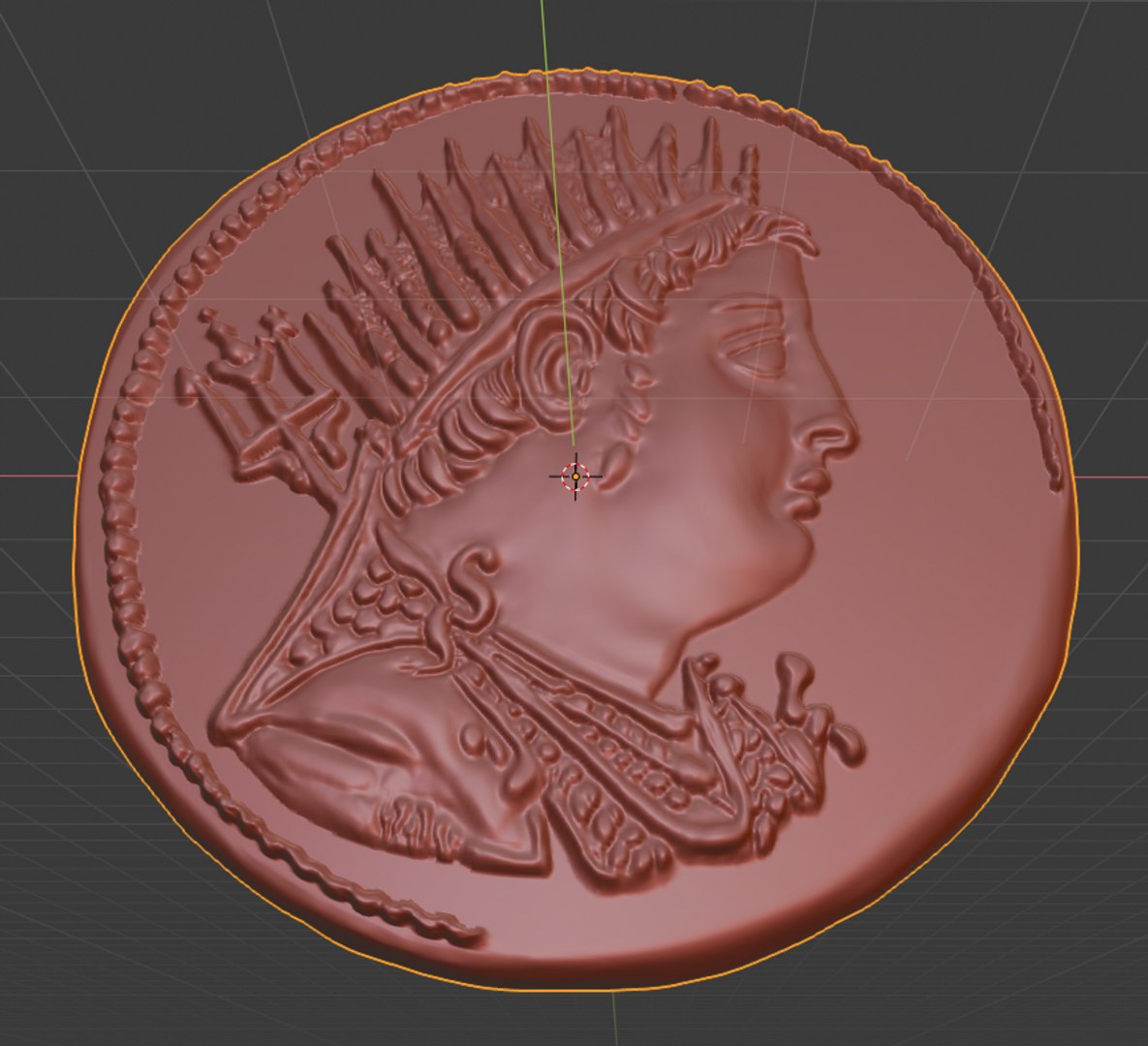 Old rome coin 3D model - TurboSquid 1443793