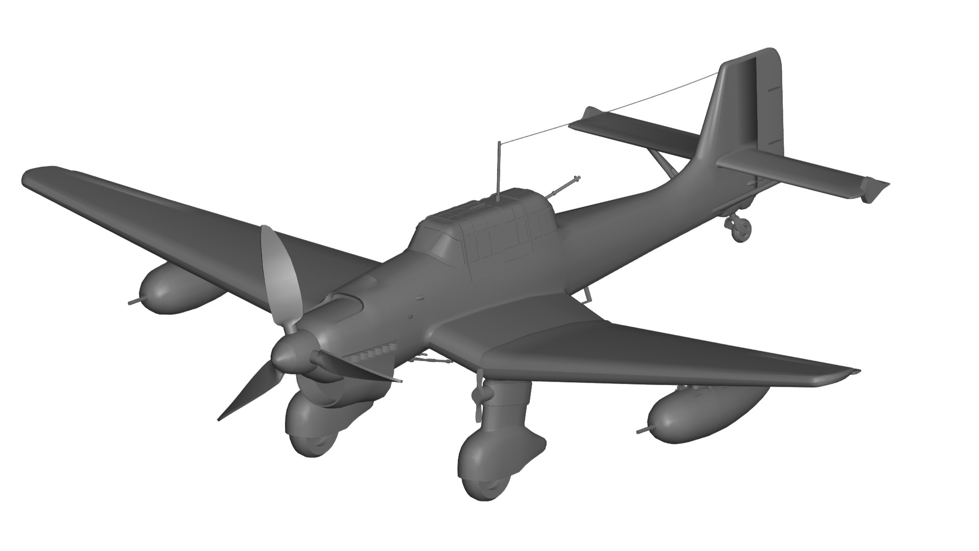 3D Model Junkers Ju 87 - TurboSquid 1987406
