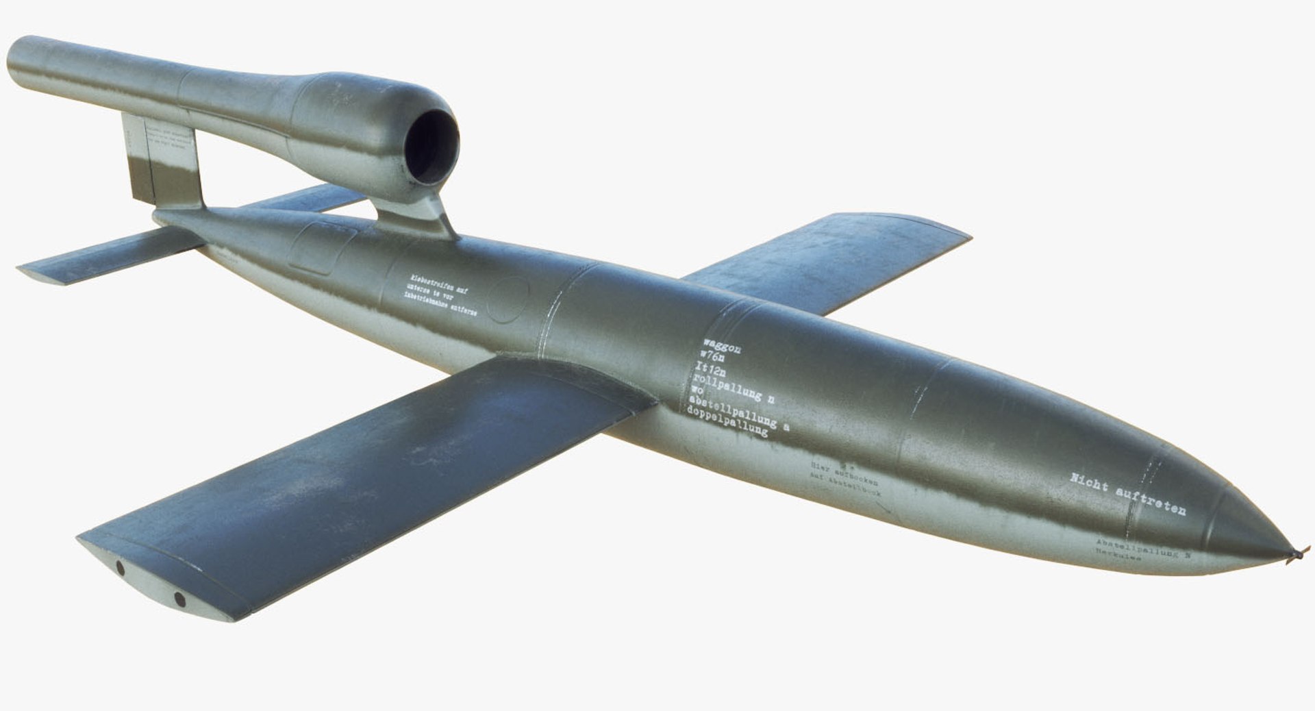 3D German V1 Flying Bomb - TurboSquid 1423467
