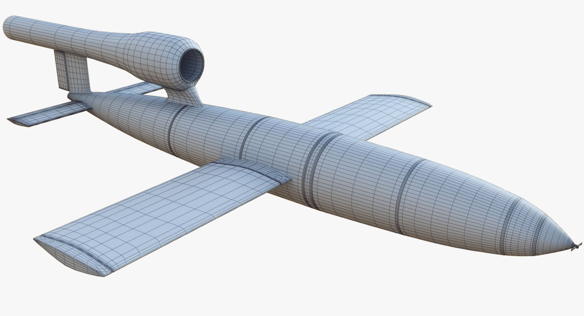 3D German V1 Flying Bomb - TurboSquid 1423467