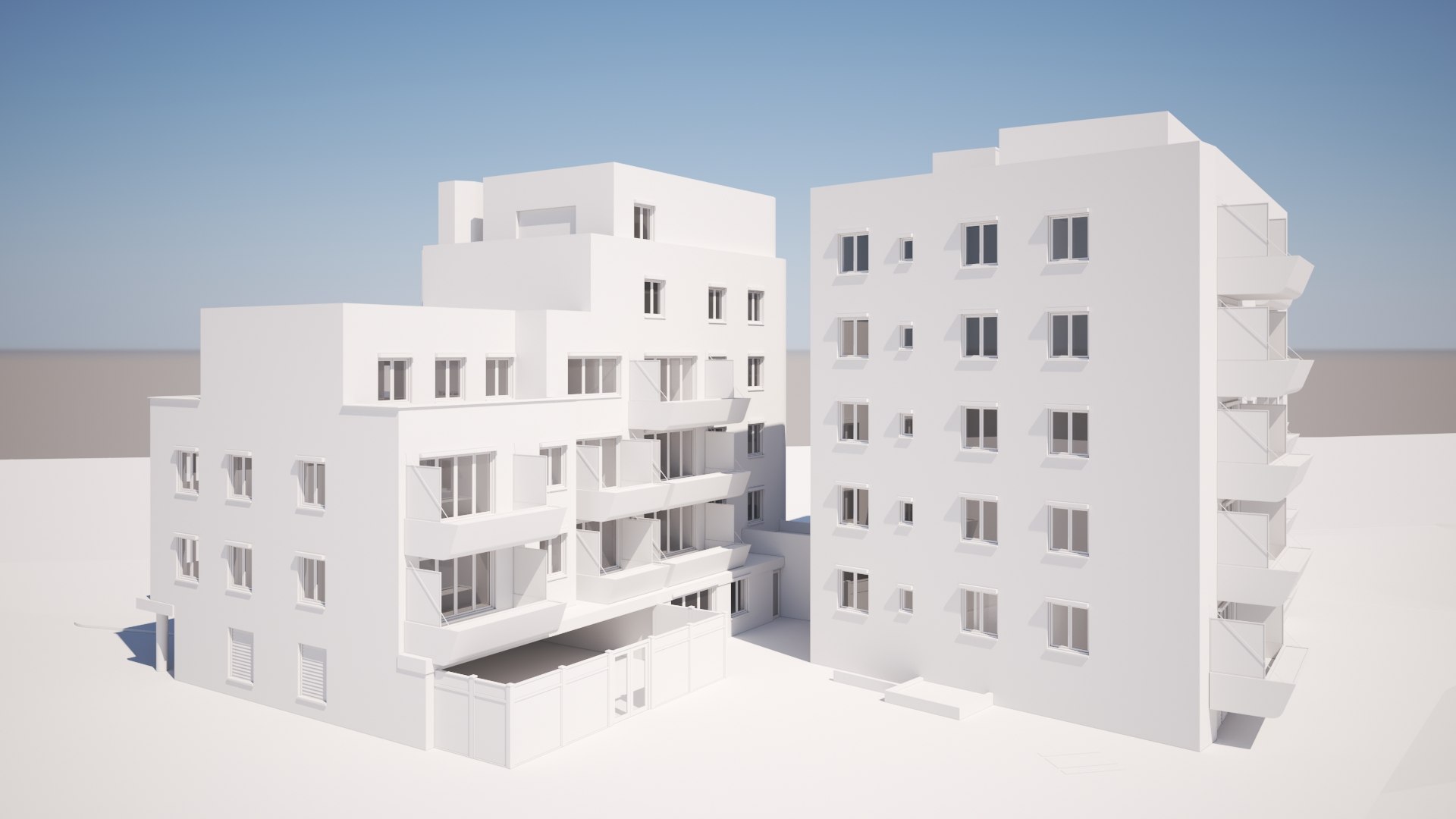 3D British Buildings Palmerston Model - TurboSquid 2090422