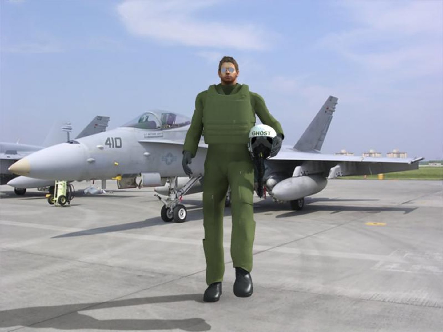 Air Force Fighter Pilot Max