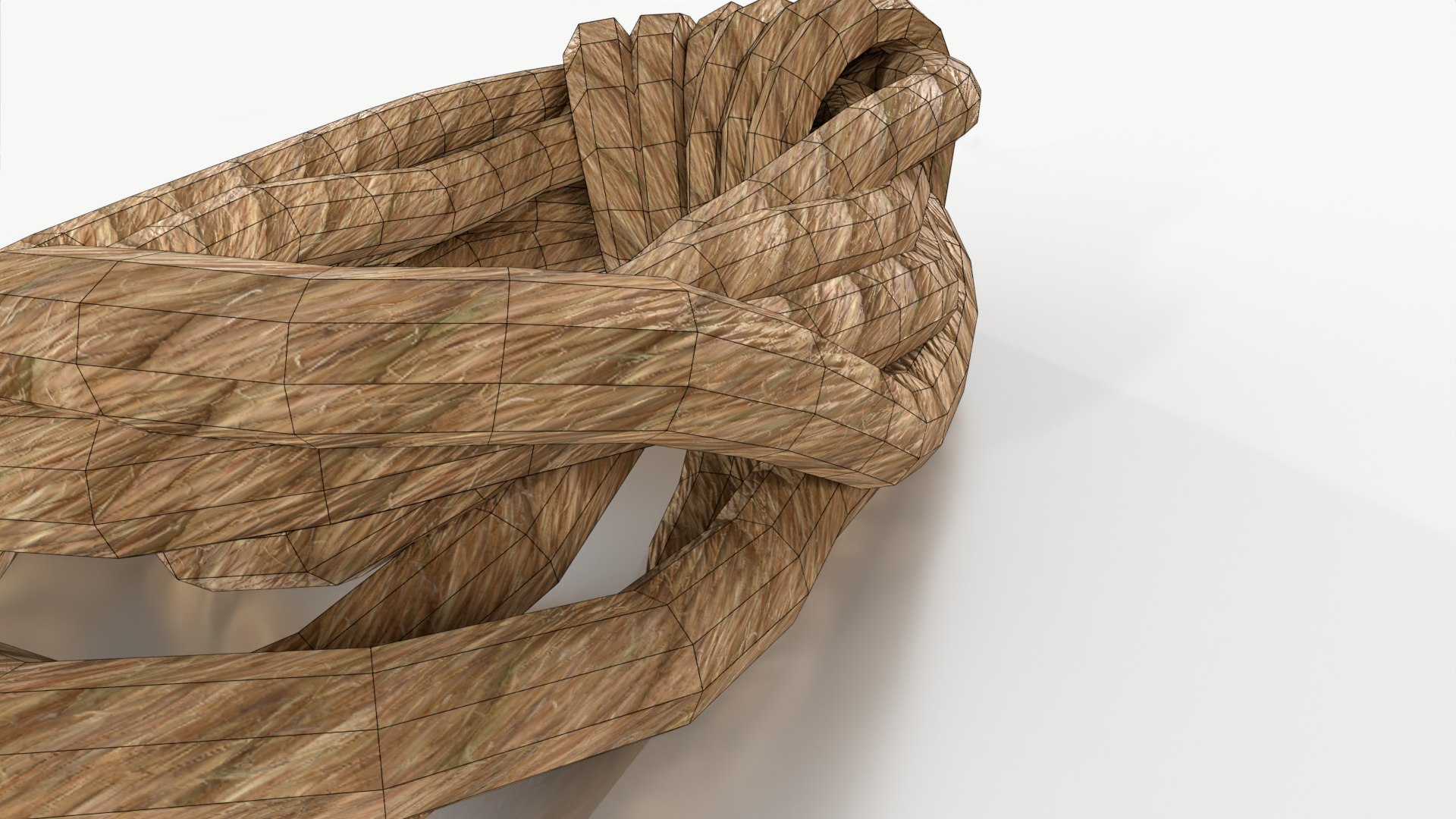 3D Model Jute Rope - TurboSquid 2294720