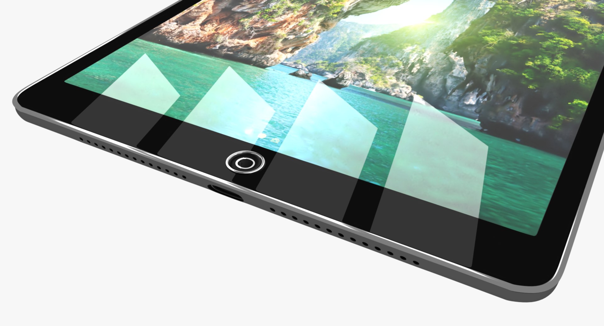 Apple Ipad Pro Space 3D Model - TurboSquid 1250161