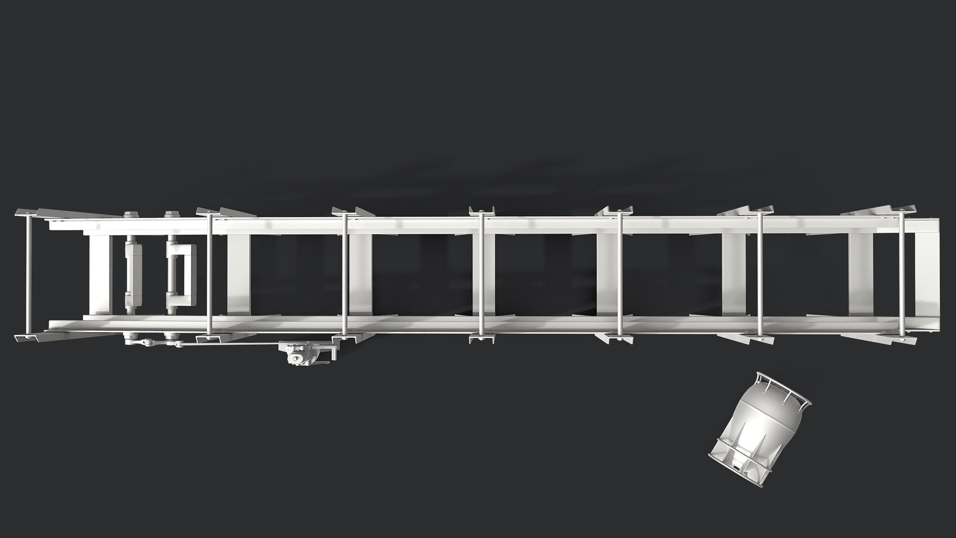 3D Depth Charge Release Tracks Model - TurboSquid 1920389
