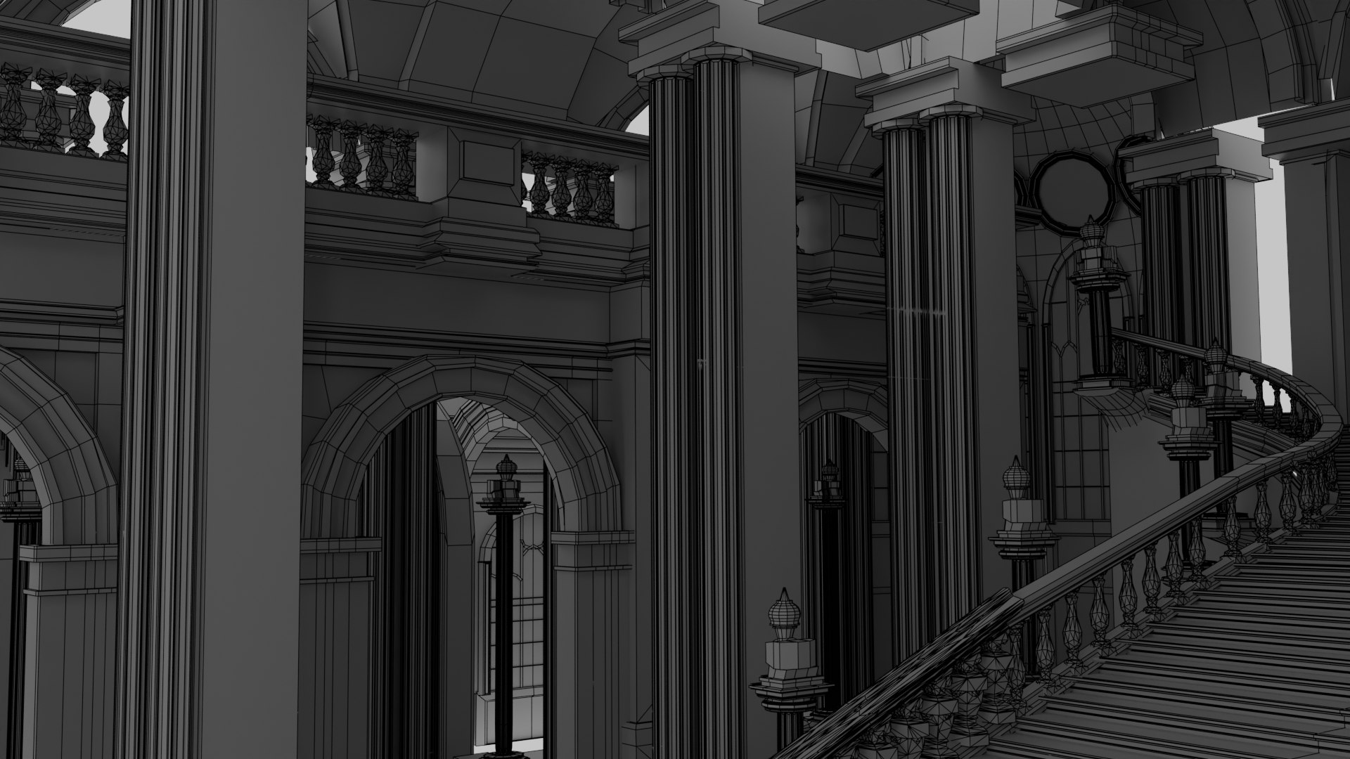 Palace 3D Model - TurboSquid 1956567