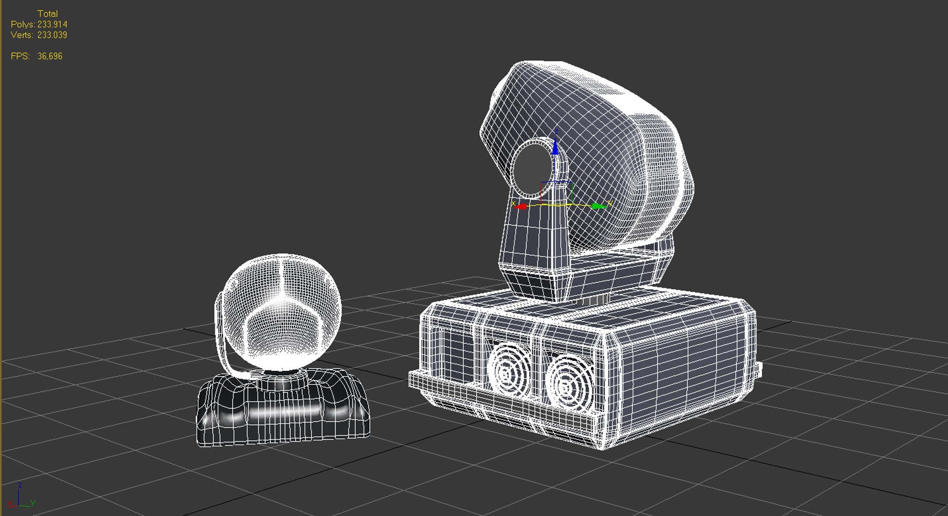 Moving Head Led 3d Max