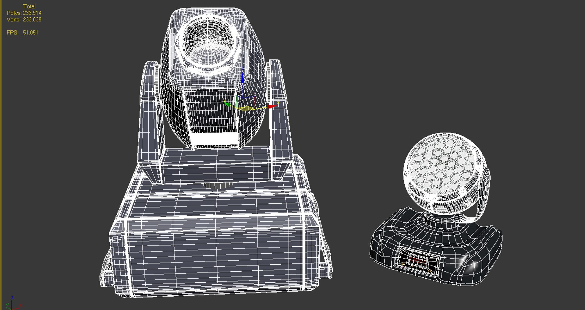 Moving Head Led 3d Max