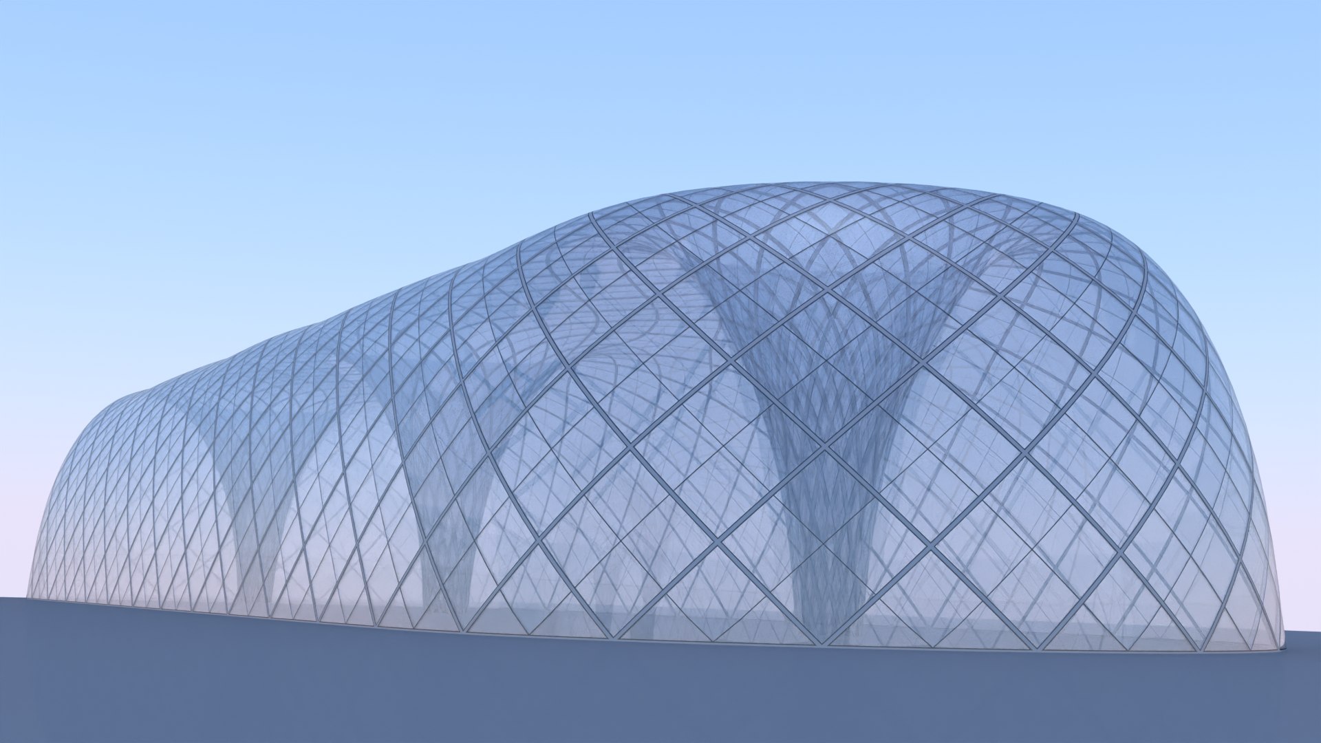 City And Glass Buildings 3D Model - TurboSquid 2358200