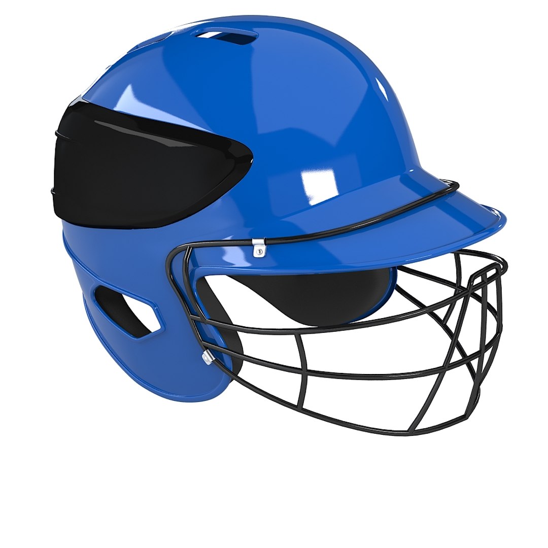 baseball batting helmet mask 3ds