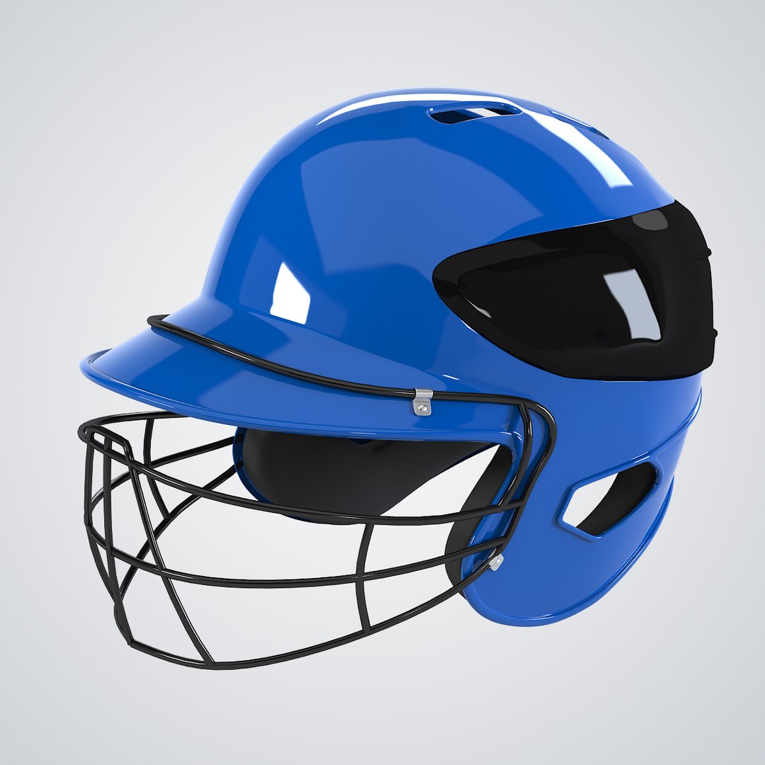 baseball batting helmet mask 3ds