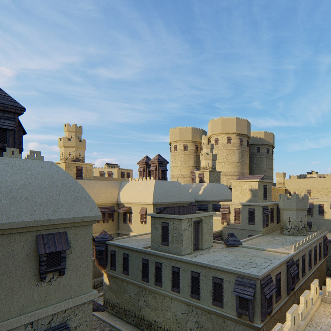 modèle 3D de Citadelle 2 - TurboSquid 1329257