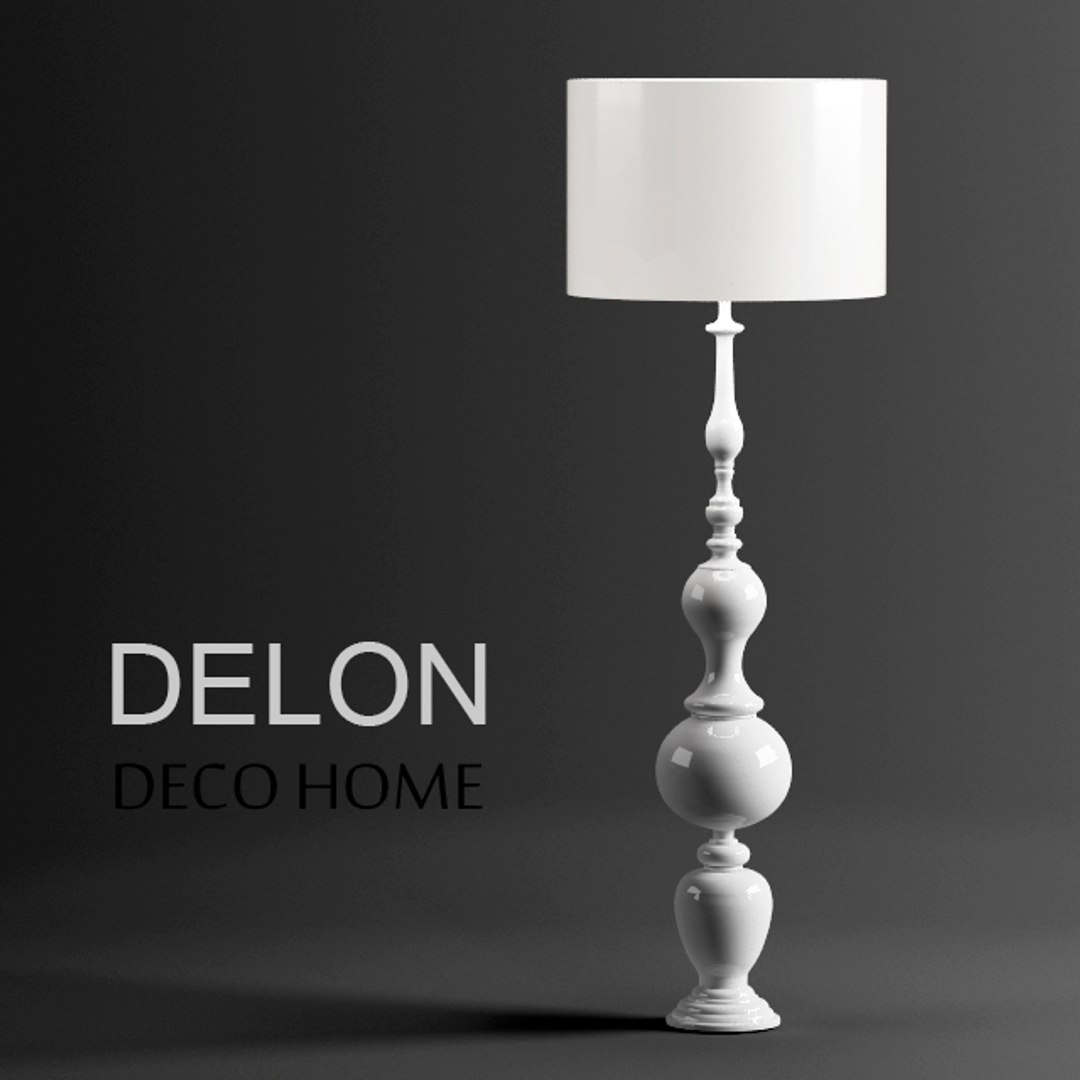 3d Floor Lamp Delon Deco Model