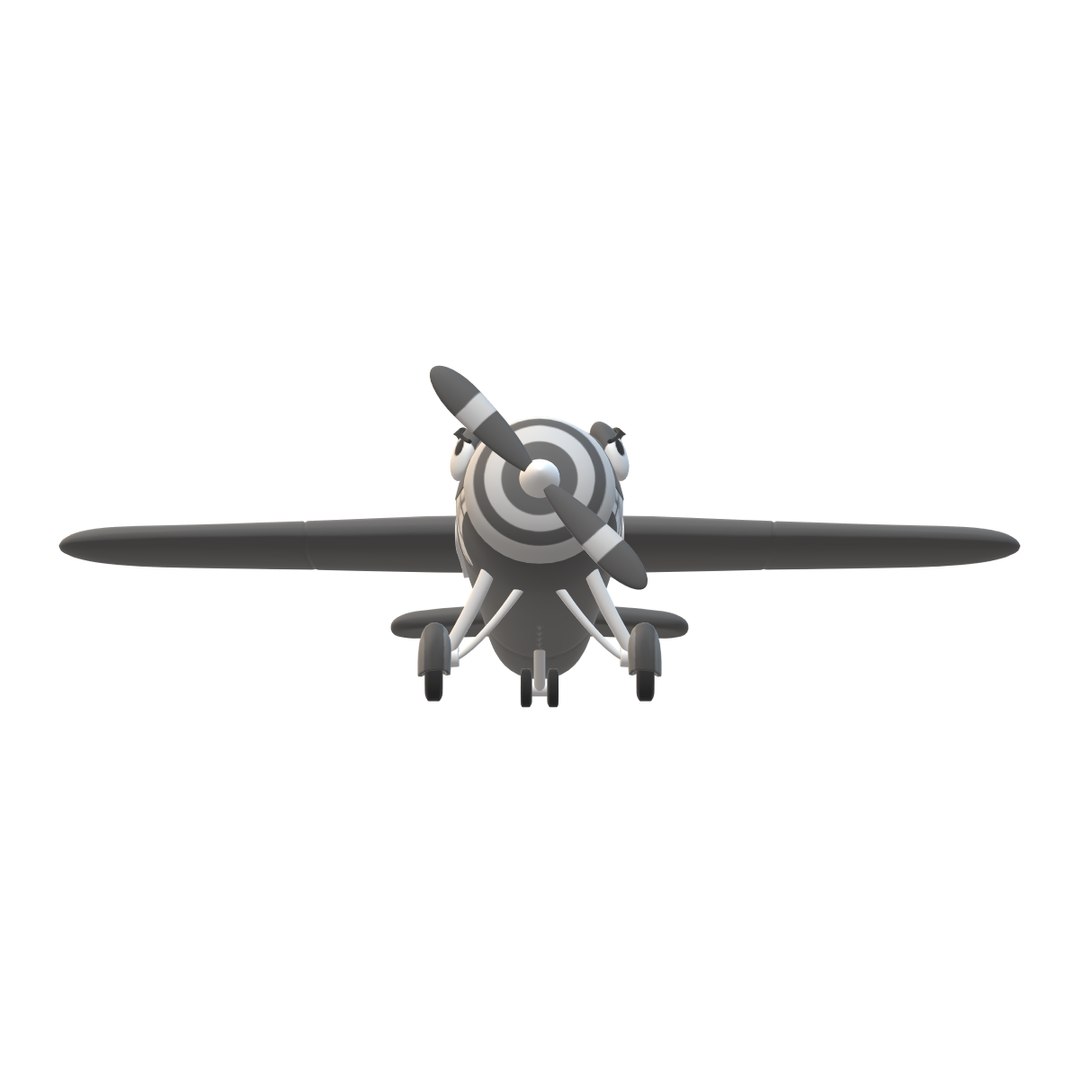 3D Airplane Character - TurboSquid 2318513