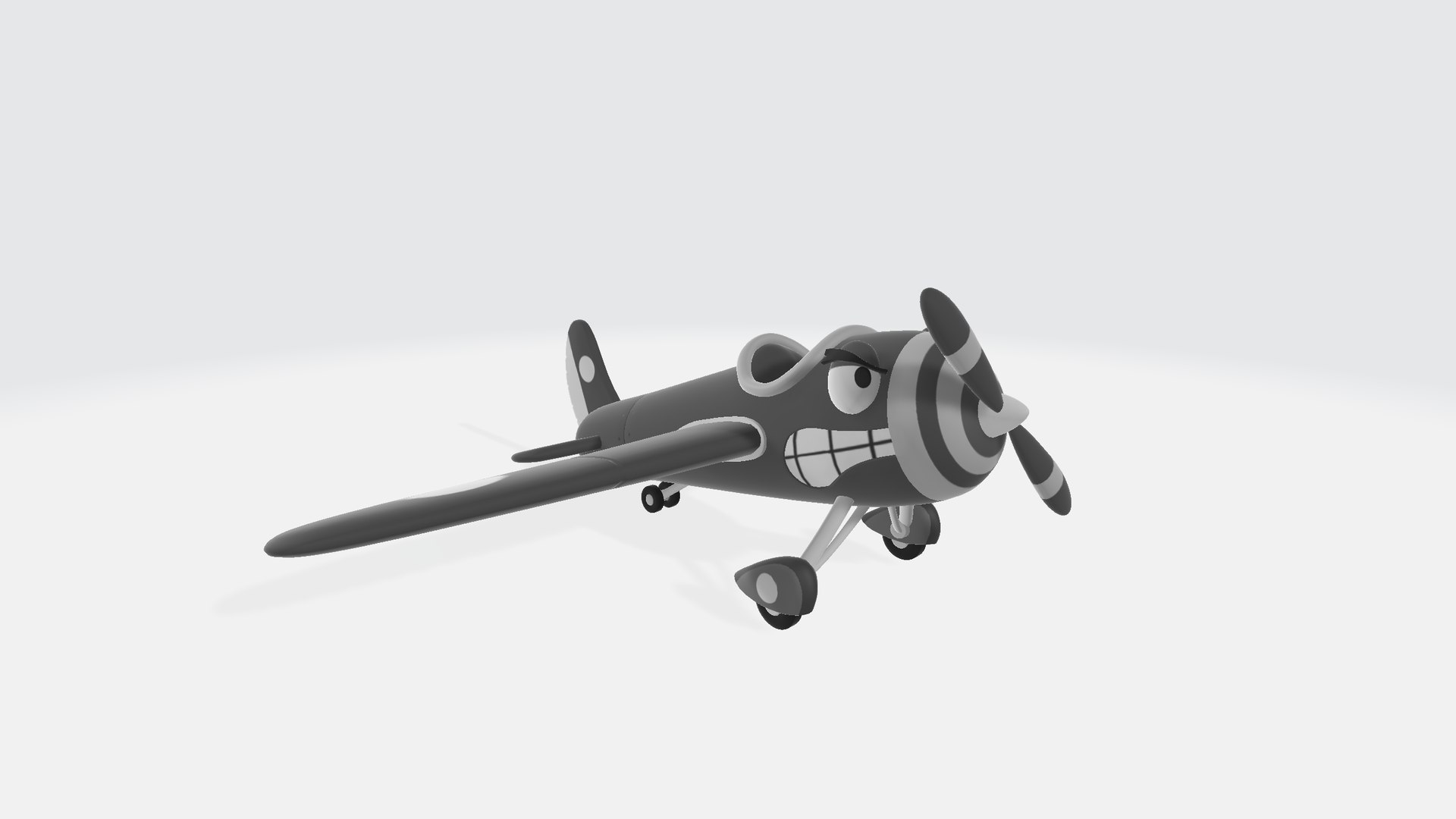 3D Airplane Character - TurboSquid 2318513