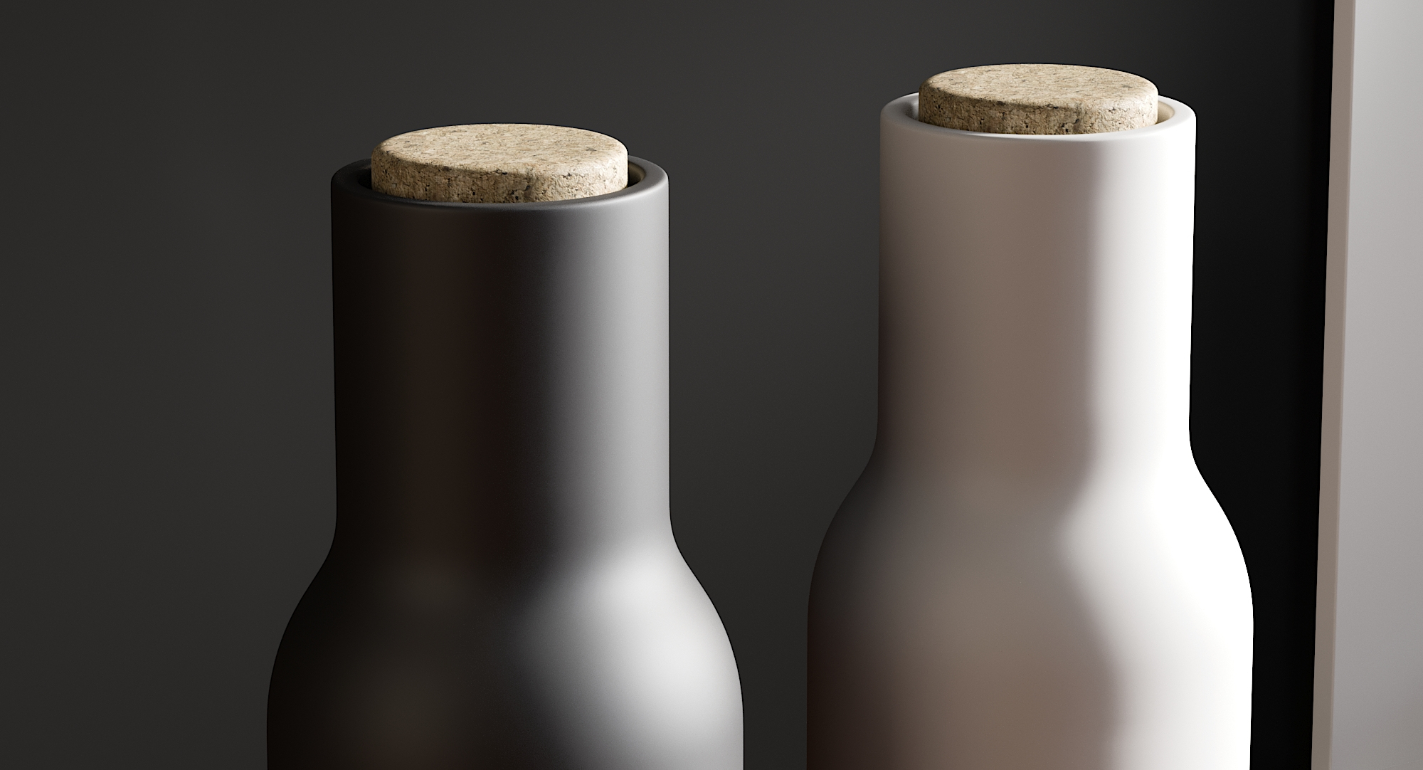 Realistic salt pepper set 3D model - TurboSquid 1466397