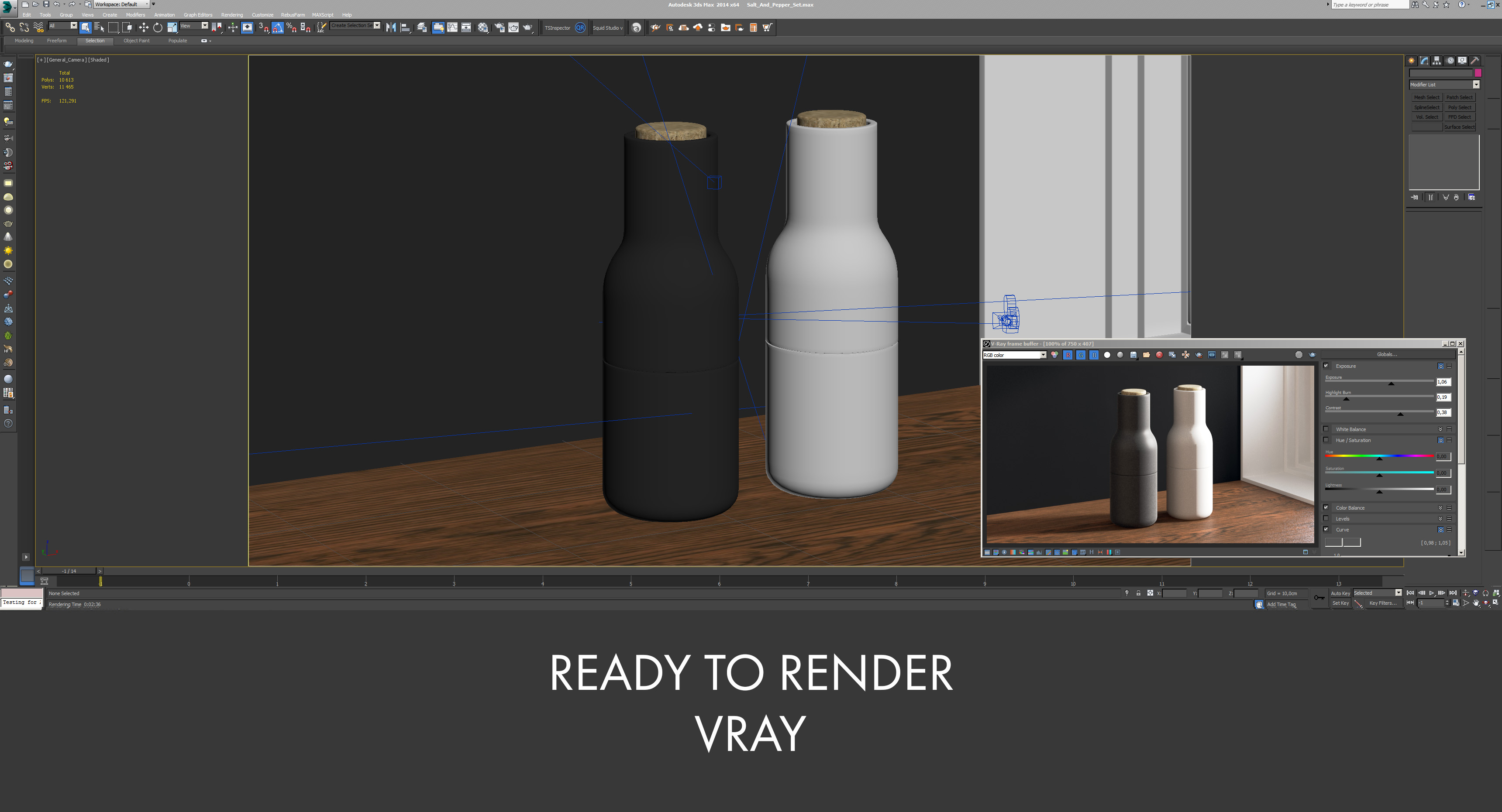 Realistic salt pepper set 3D model - TurboSquid 1466397