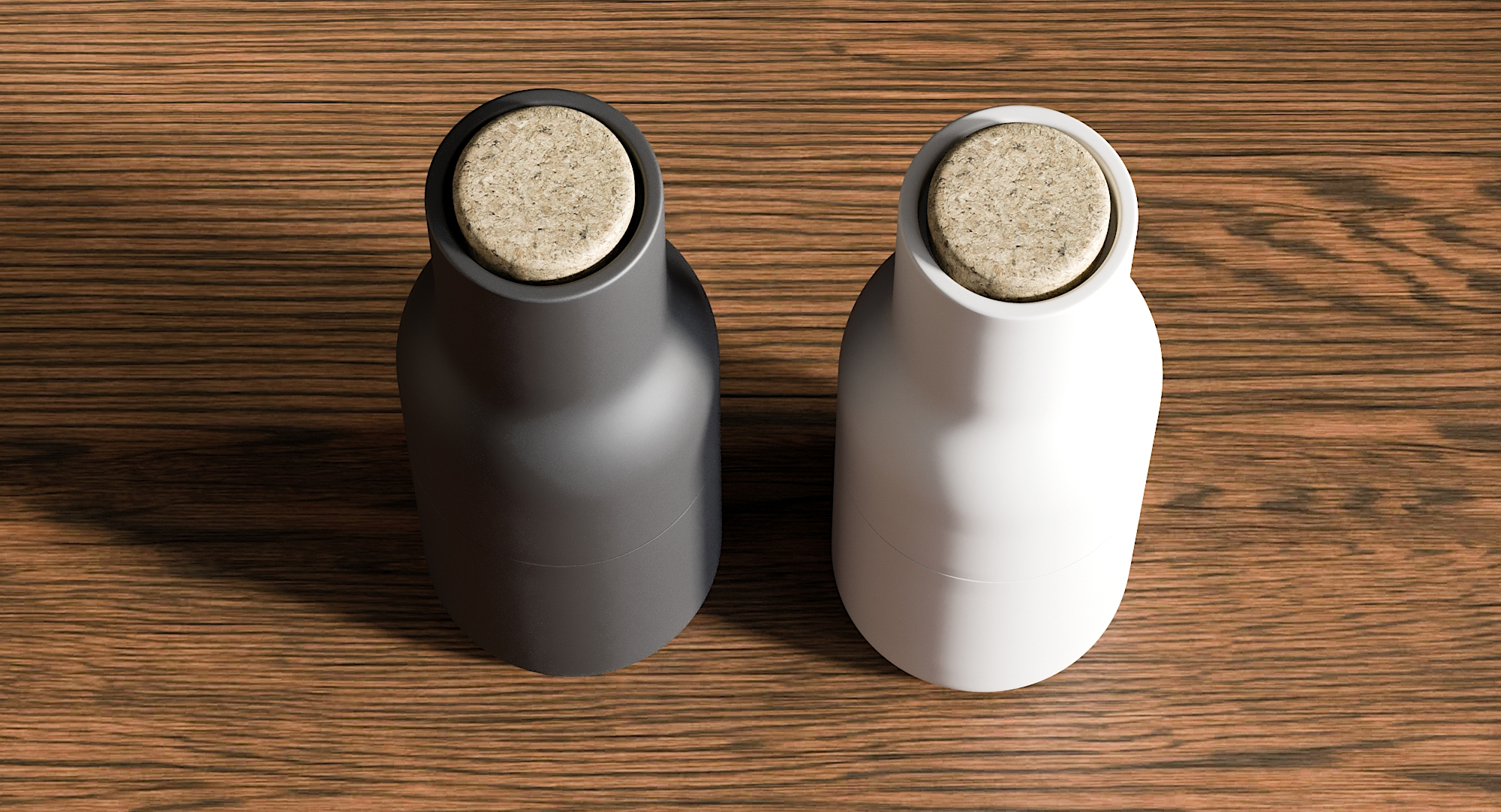 Realistic salt pepper set 3D model - TurboSquid 1466397