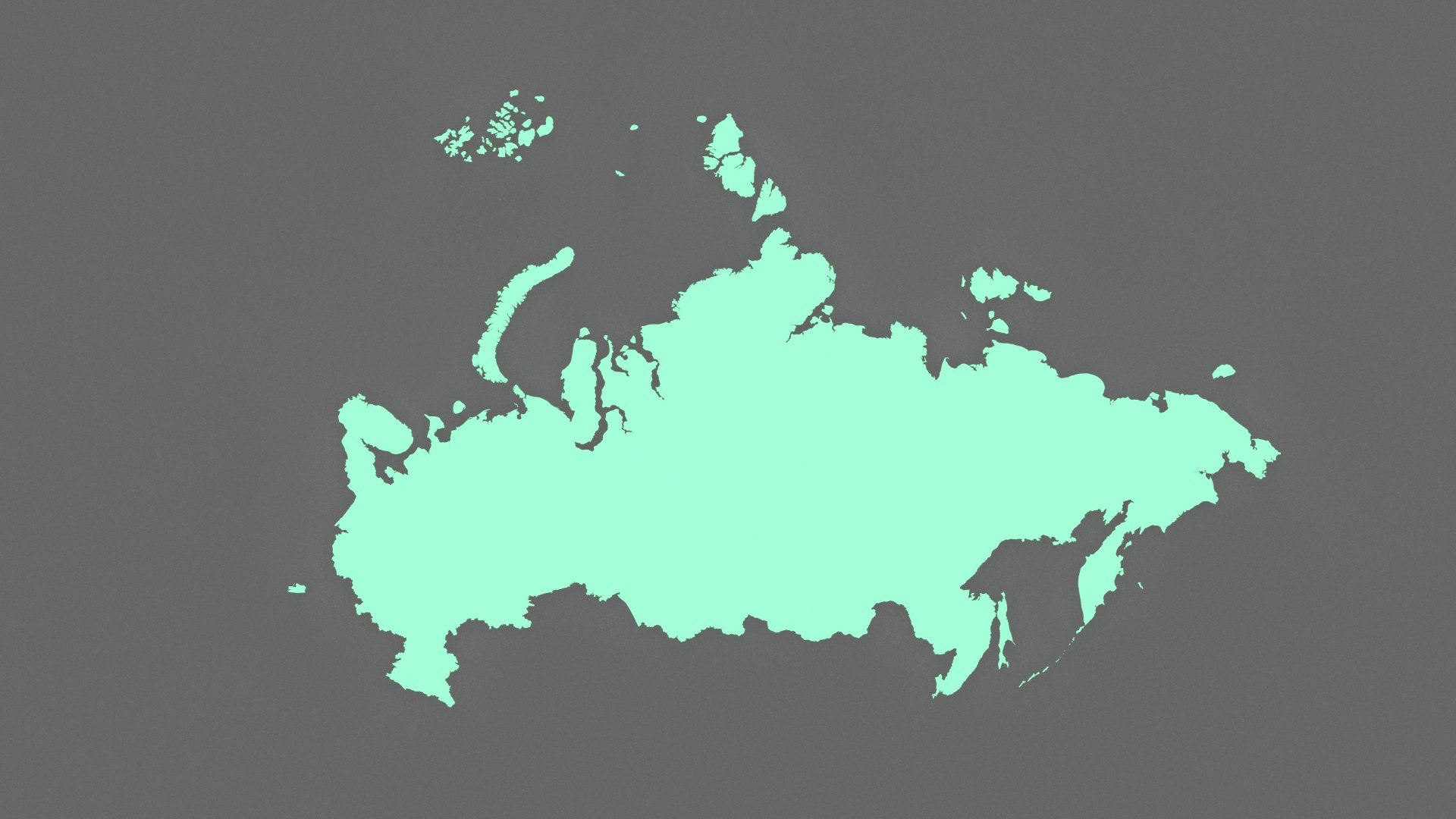 3D Russia 3D Map - TurboSquid 1959326