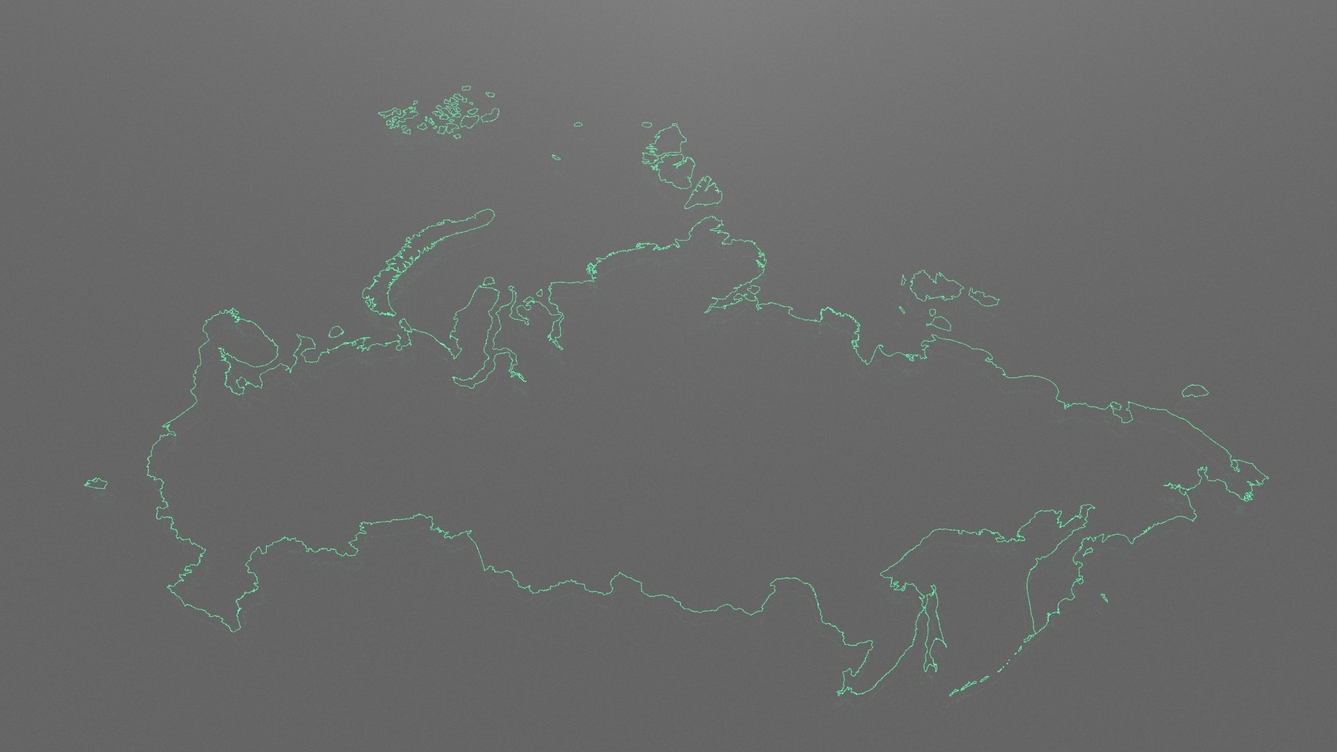 3D Russia 3D Map - TurboSquid 1959326