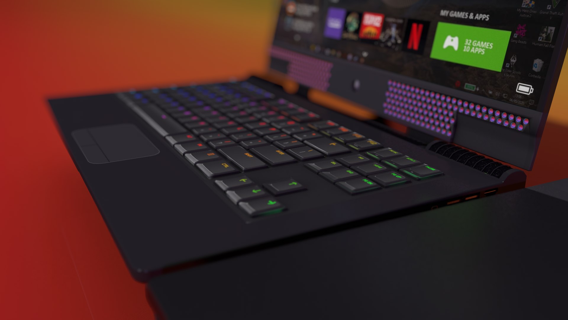 Gaming Laptop AlienWare 3D Model - TurboSquid 2096520