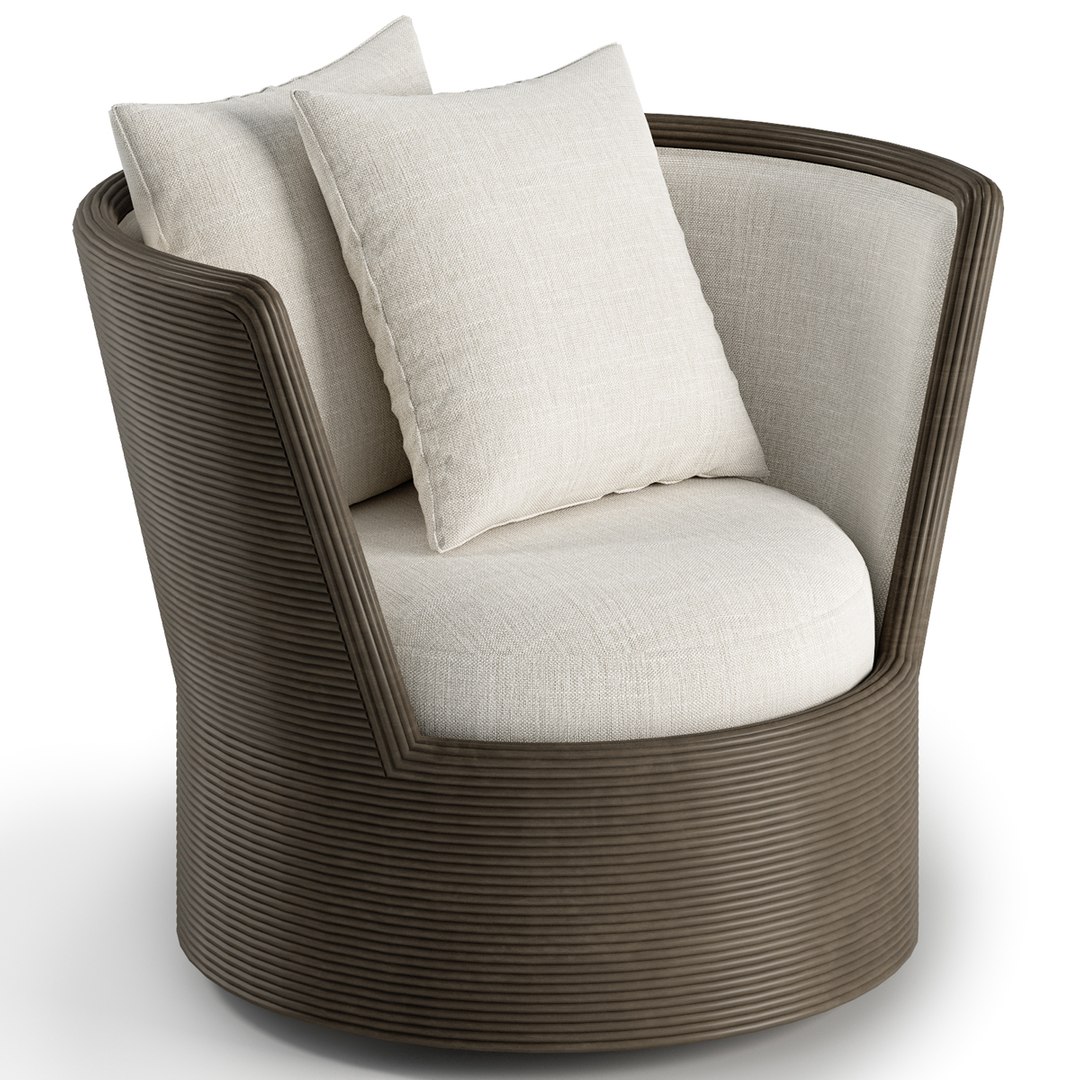 3D PALECEK PISMO SWIWEL Chair Model - TurboSquid 1850583