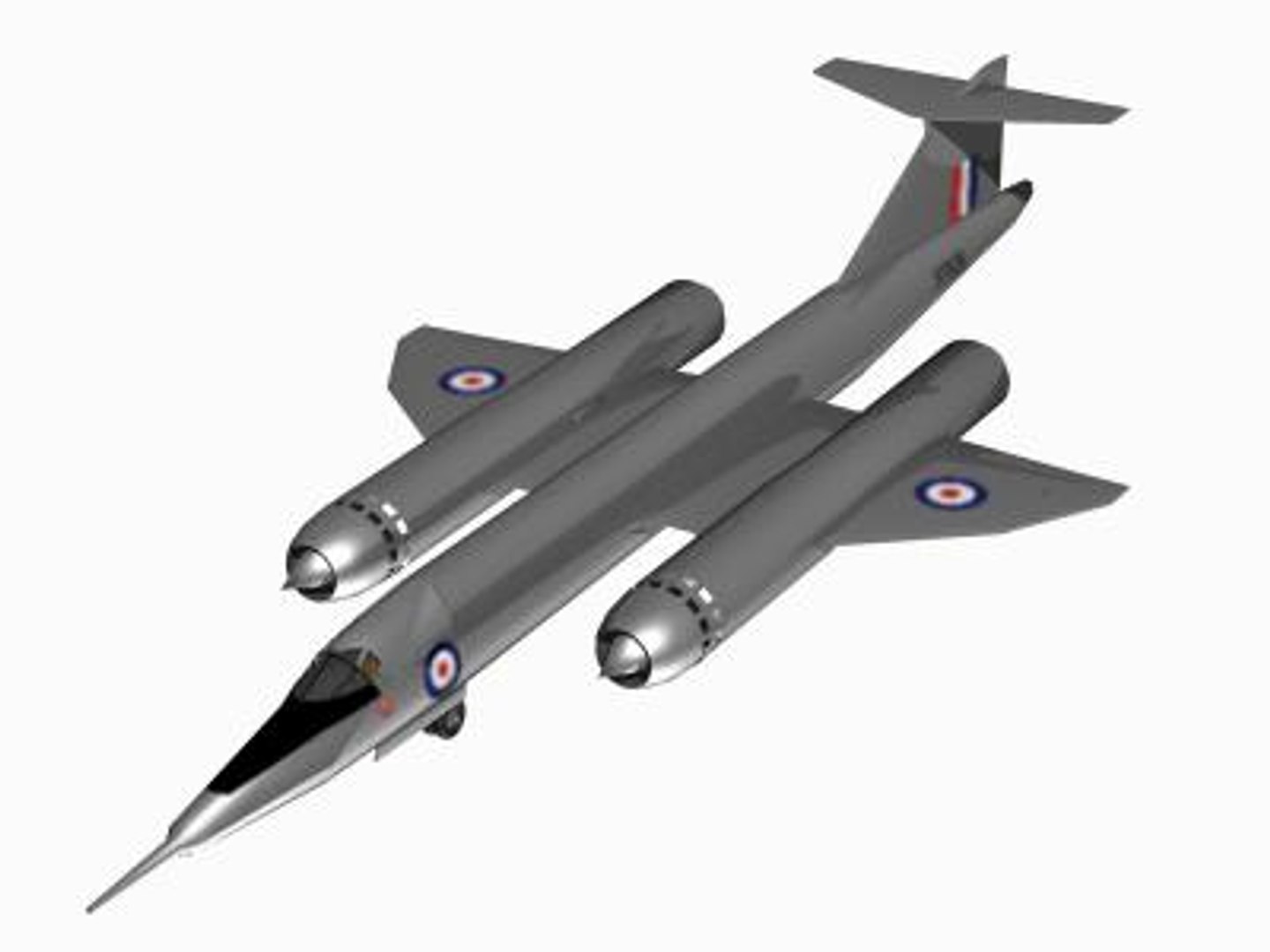 Bristol Jet 188 3d 3ds