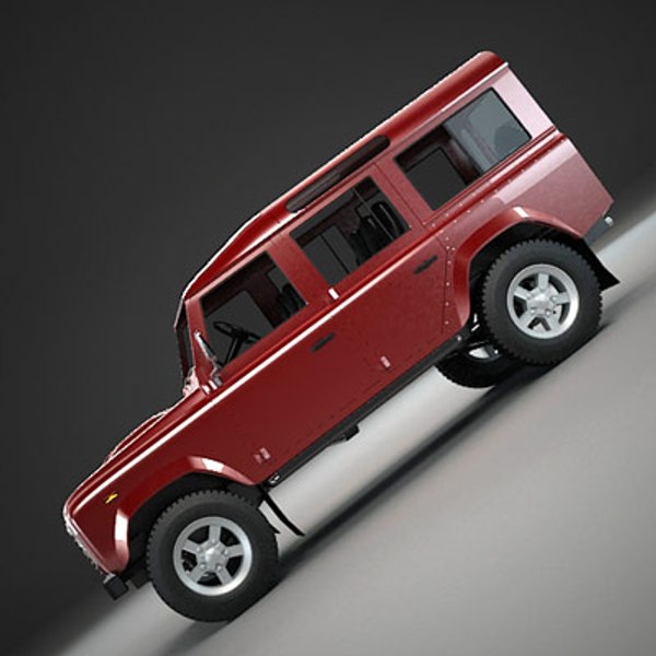 3d model defender 4x4 classic