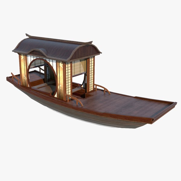 Ancient Asian boats 3D model - TurboSquid 2031099